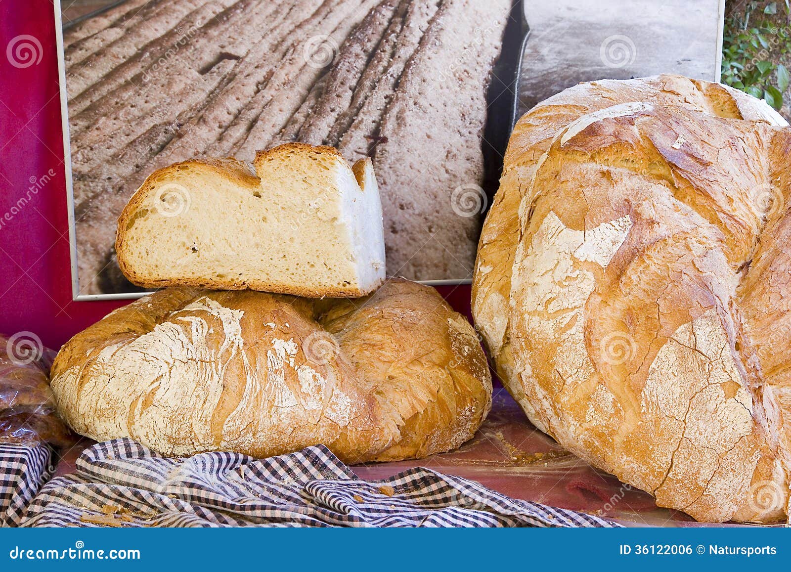 Bread stock photo. Image of cereal, breads, three, cereals - 36122006