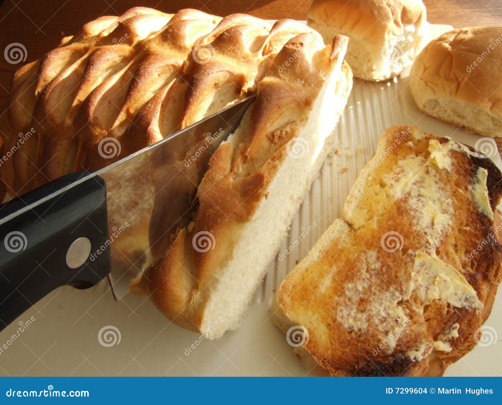 Bread toast buns stock photo. Image of bread, sliced, toast - 7299604