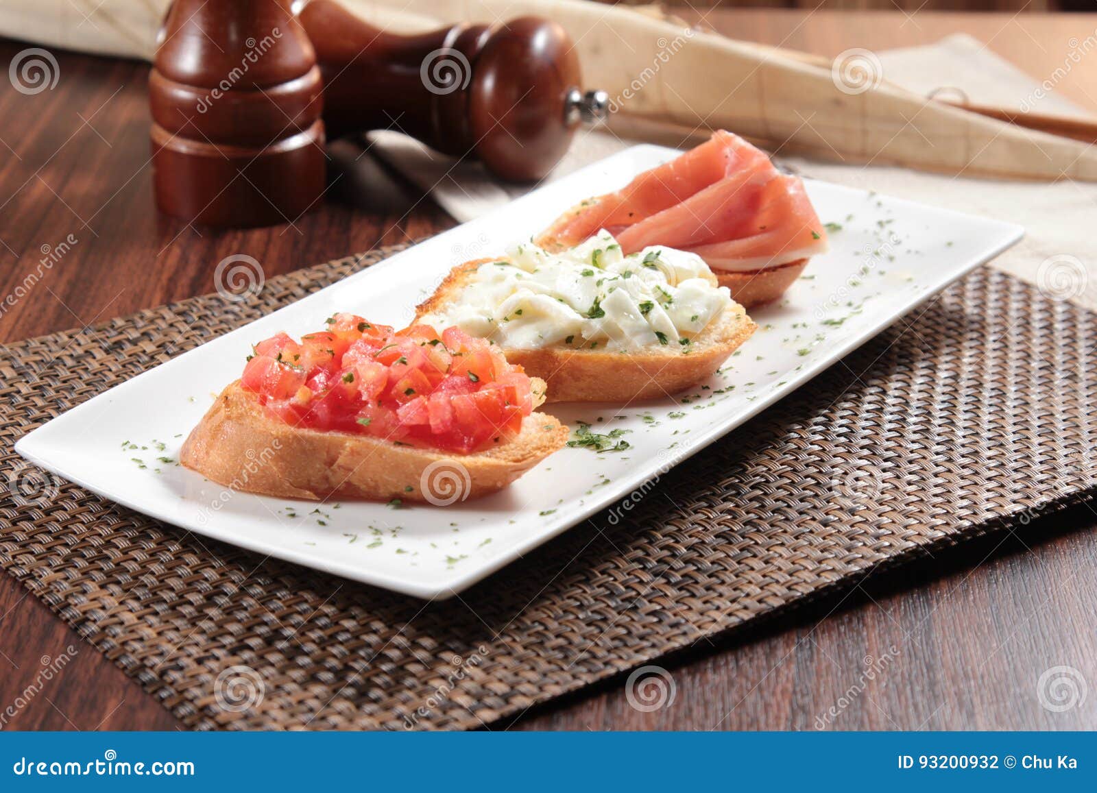Bread and toast stock photo. Image of lunch, meal, bakery - 93200932