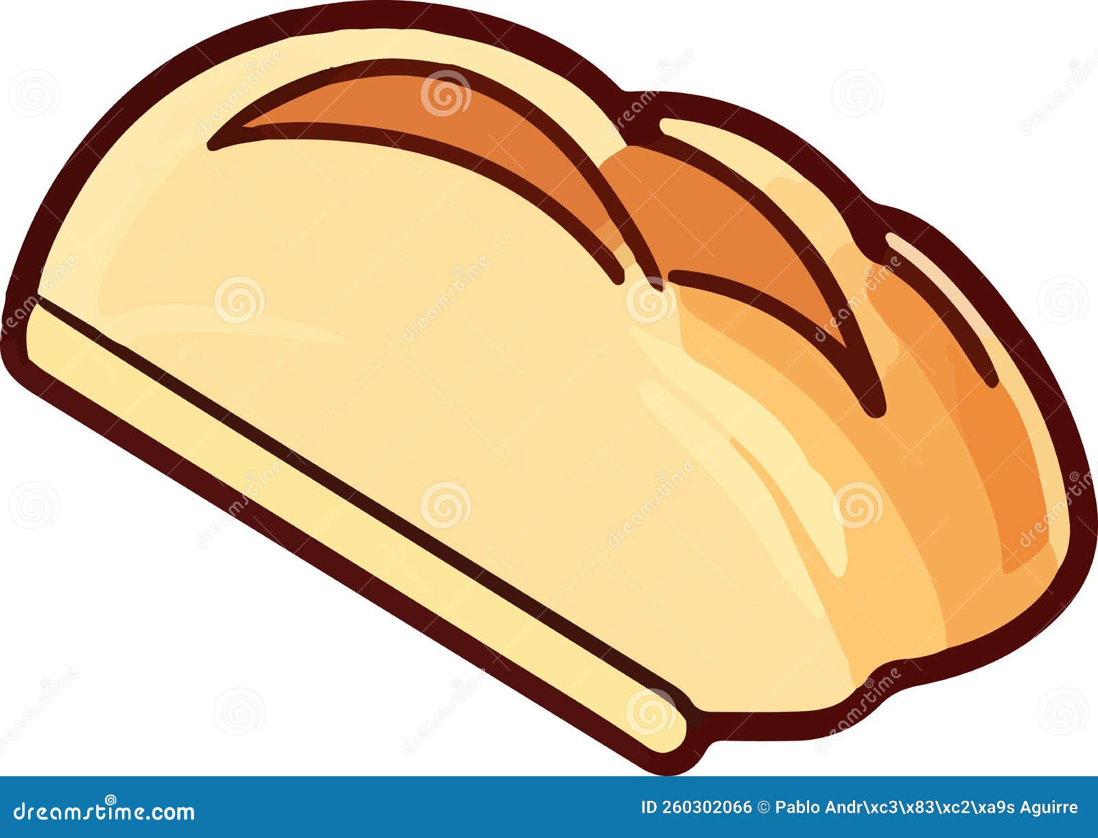Bread Vector , Bread Symbol on White Background. Stock Vector ...
