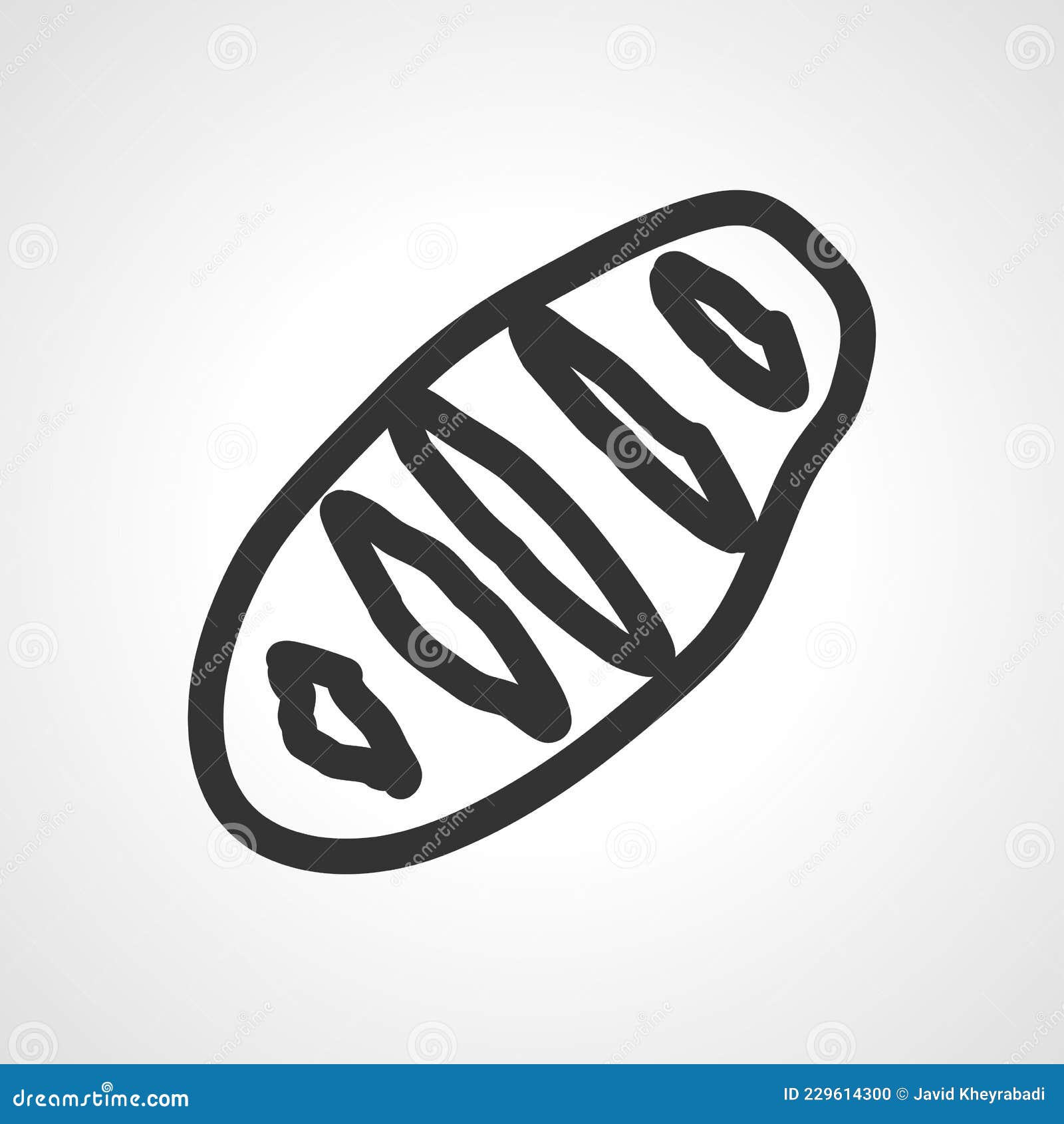 Bread Line Icon. Bread Linear Outline Icon Stock Vector - Illustration ...