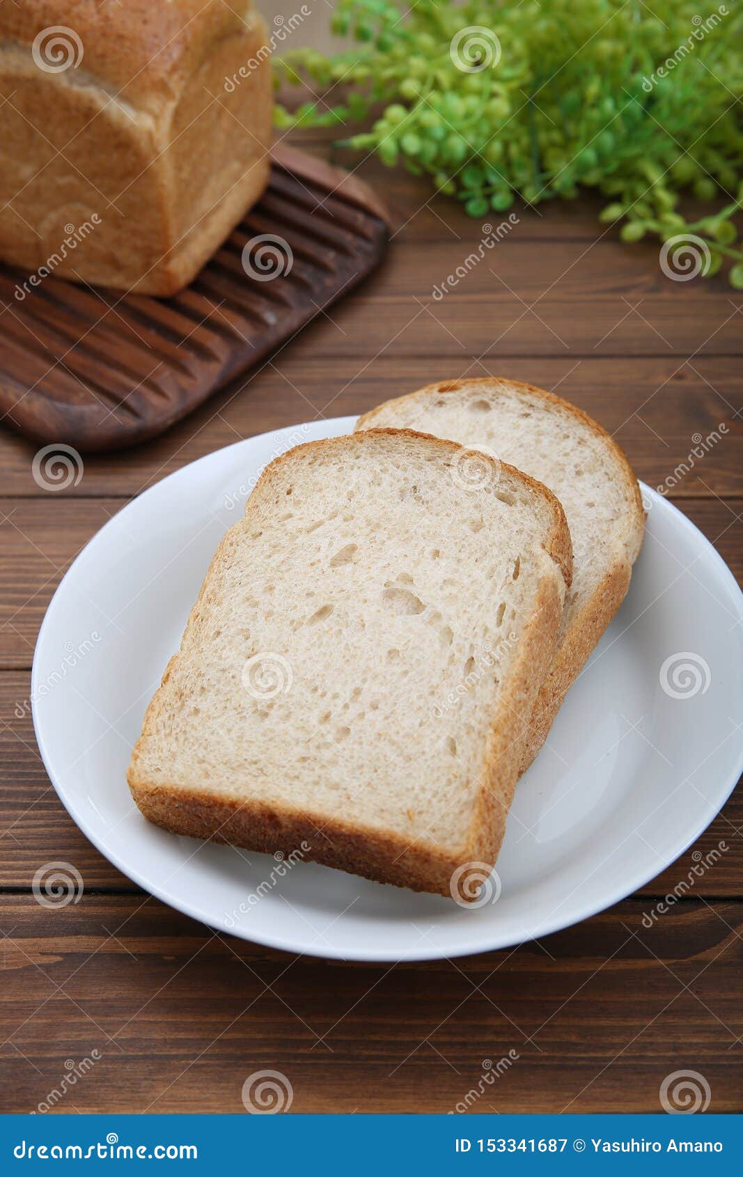 The Bread Which I Baked with a Big Rectangular Box-shaped Model Stock ...