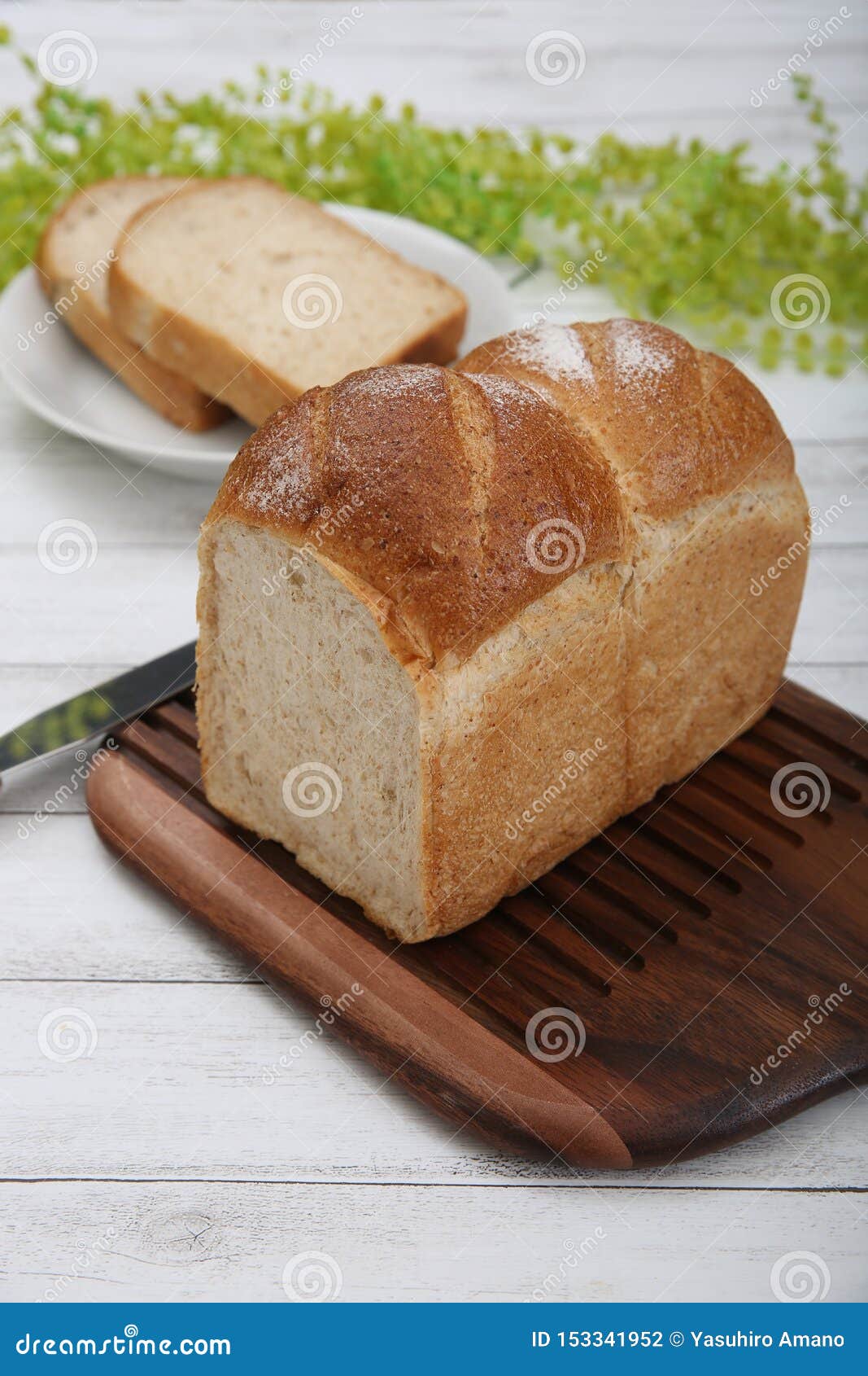 The Bread Which I Baked with a Big Rectangular Box-shaped Model Stock ...