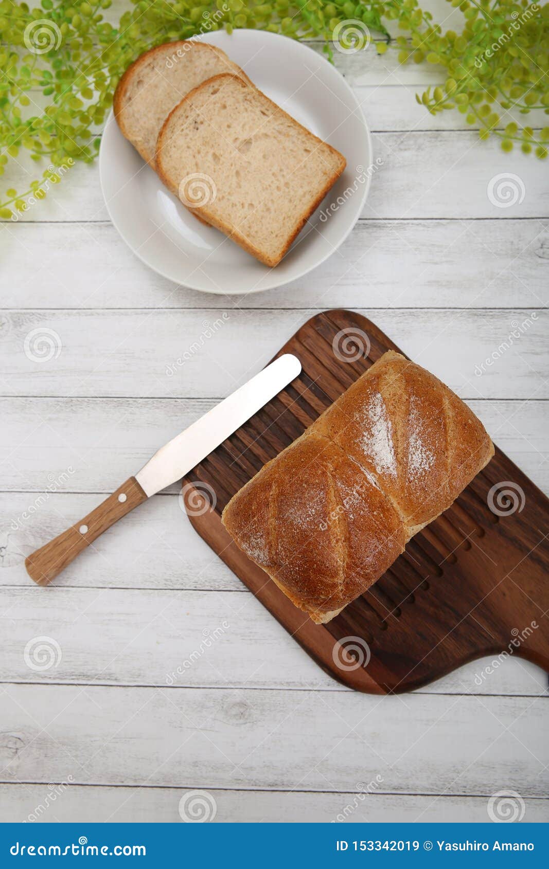 The Bread Which I Baked with a Big Rectangular Box-shaped Model Stock ...