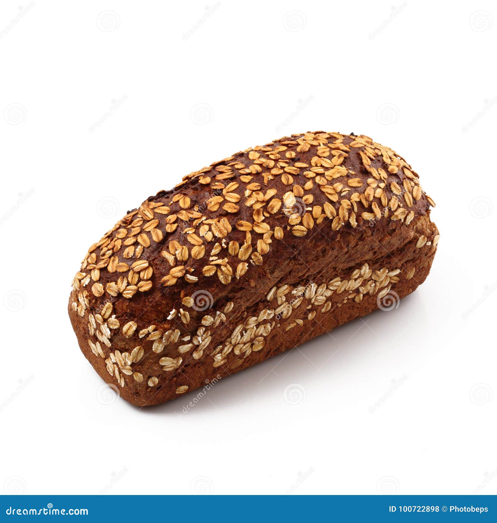Bread on white background stock photo. Image of background - 100722898