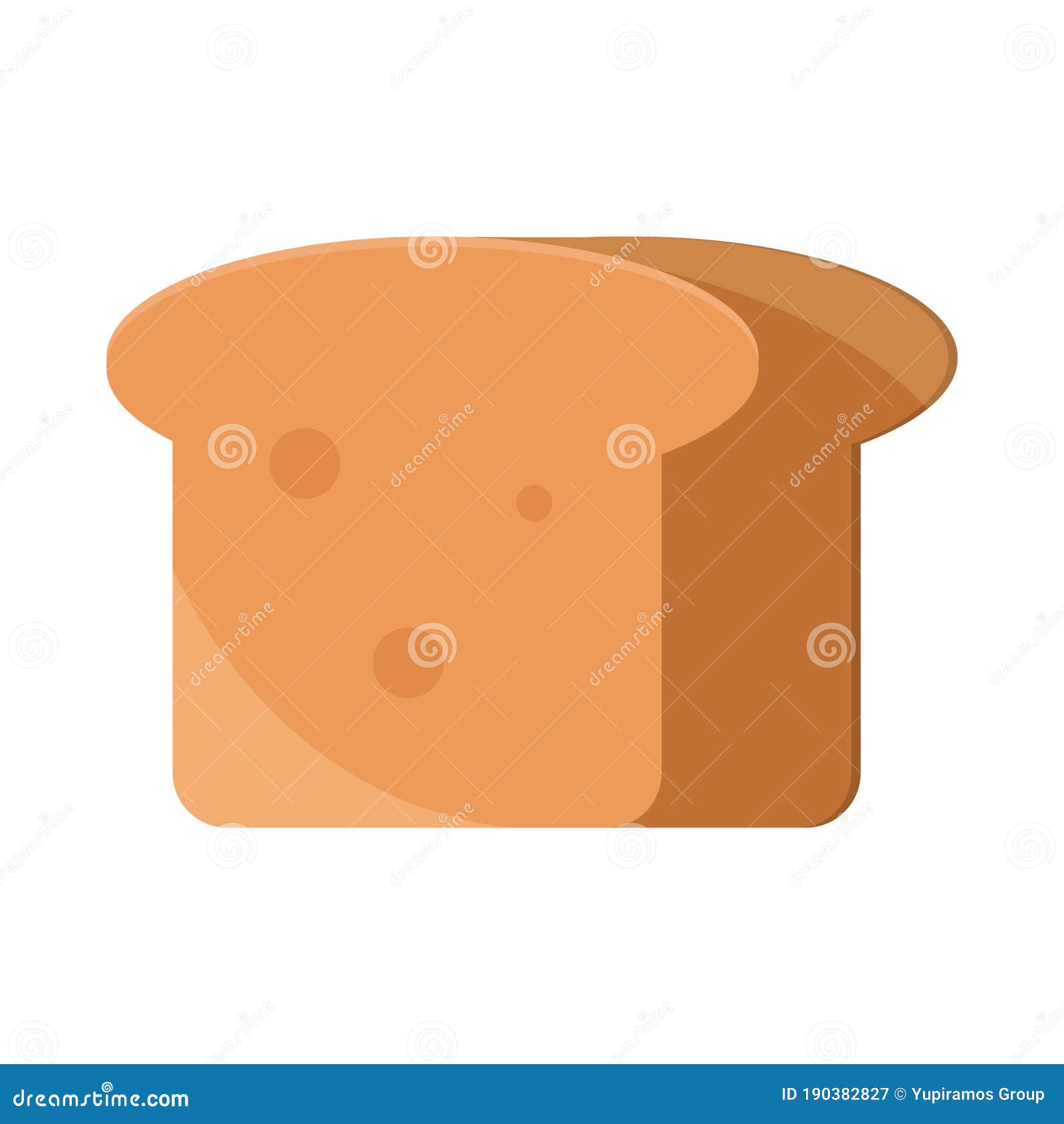 Bread. Whole Grain, Yeast Baked Bread. Food Sign. Ideal For Cafe ...