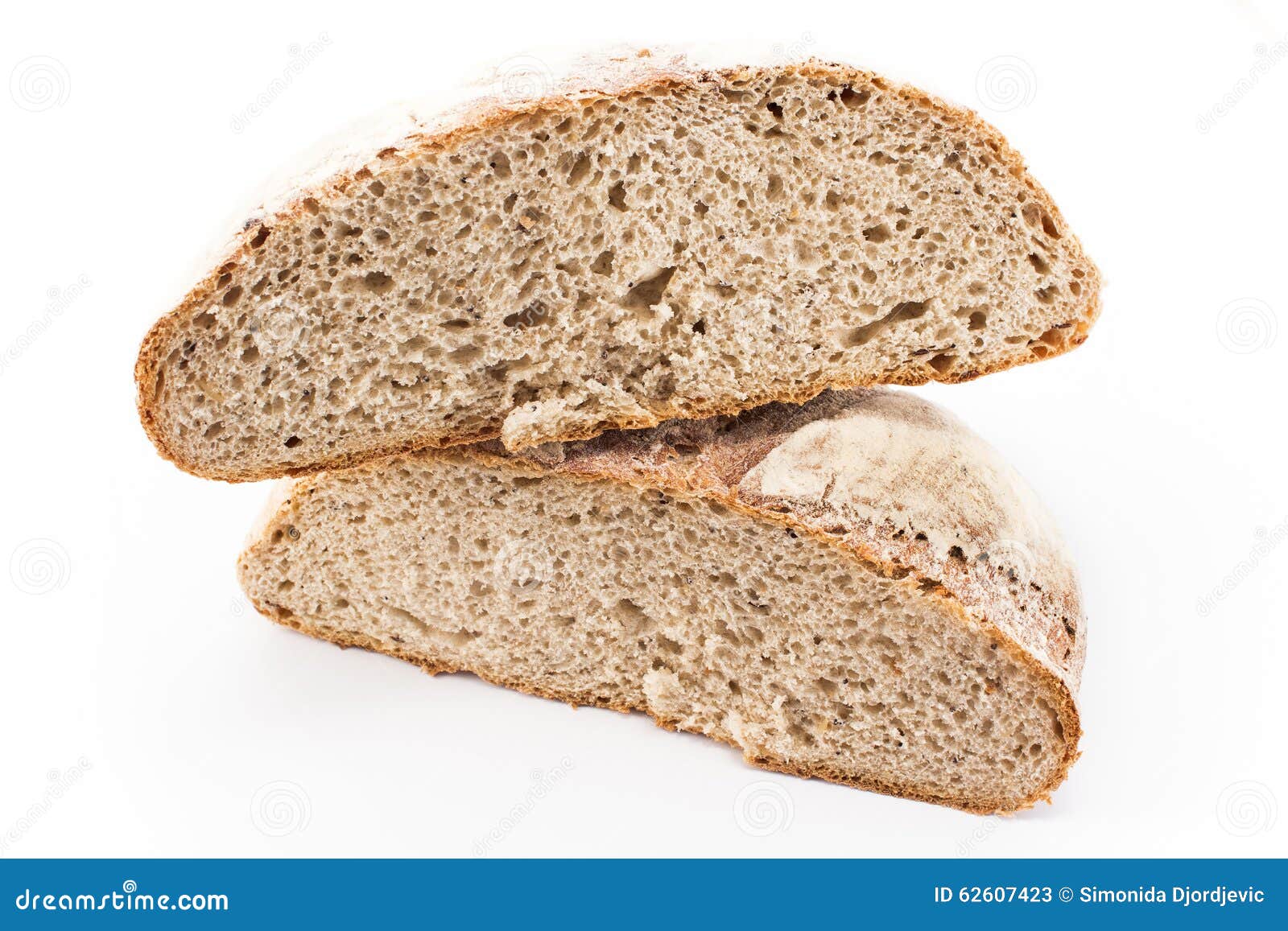 Bread Whole Wheat , Rye and Barley Stock Image - Image of fresh ...