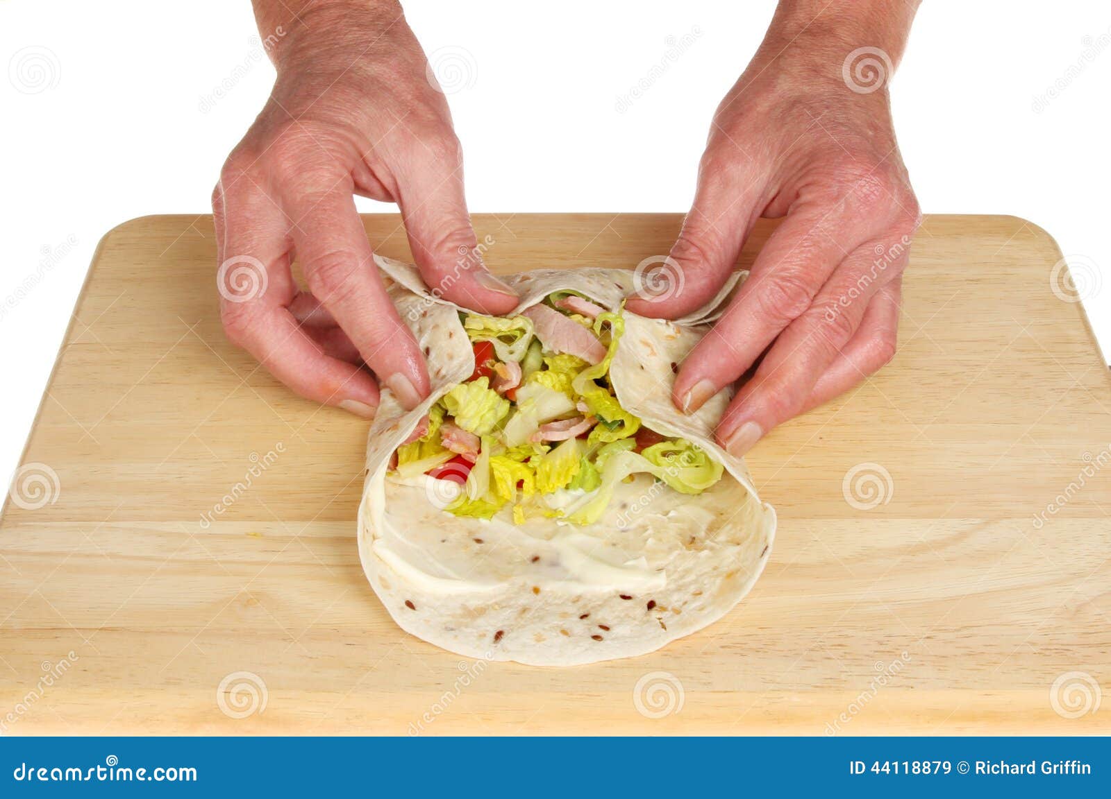 Bread wrap stock image. Image of food, pair, bacon, snack - 44118879