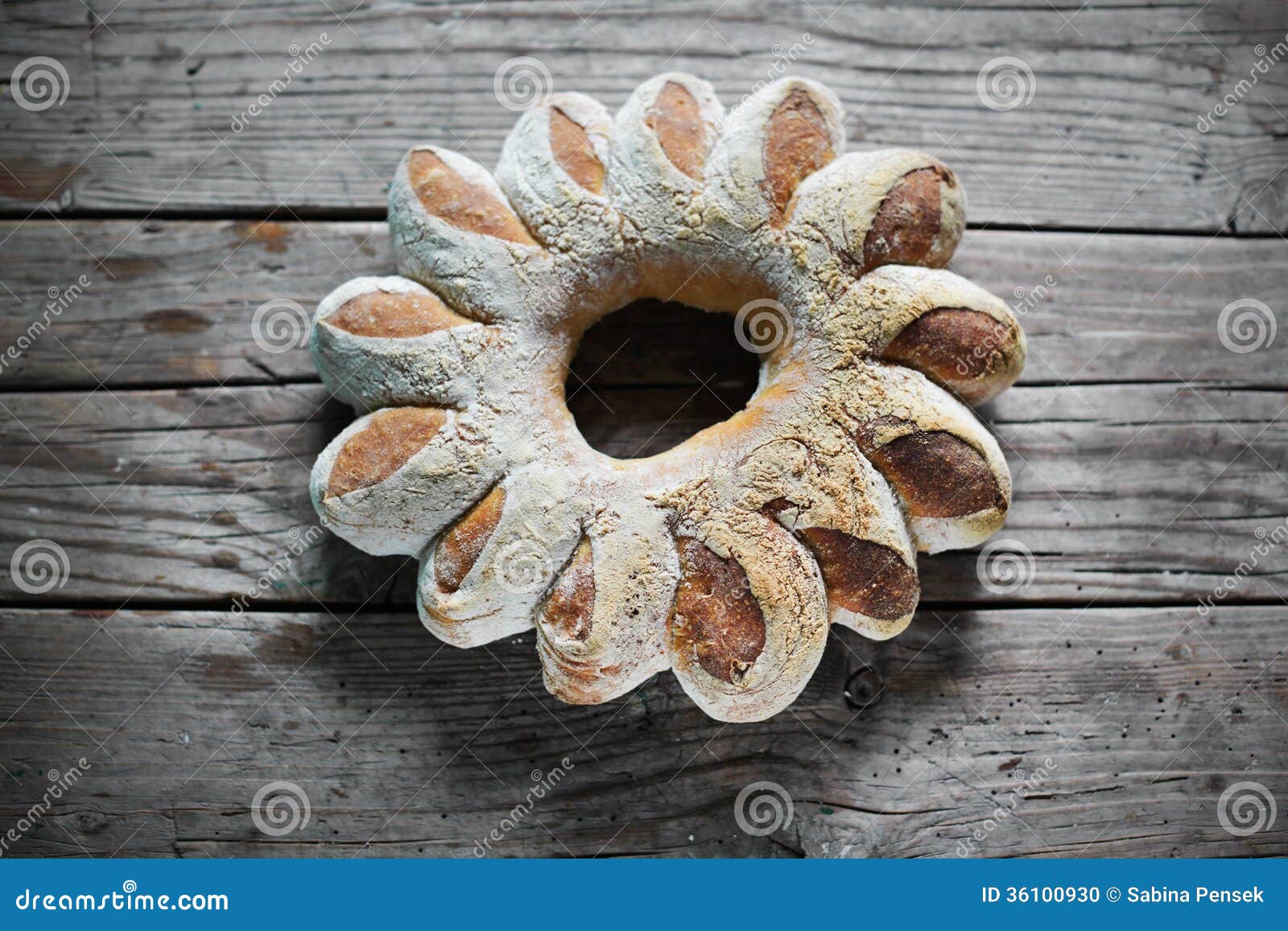 Rustic Artisan Bread Royalty-Free Stock Photography | CartoonDealer.com ...