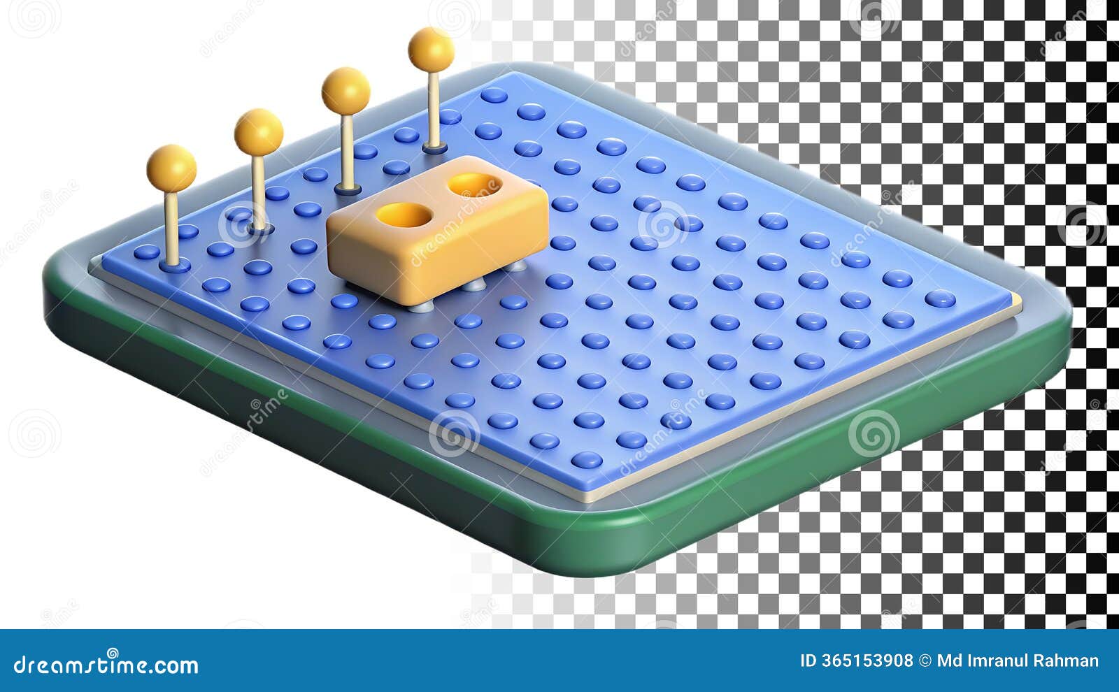 Breadboard Prototyping Electronics Icon Color Illustration Cartoon ...
