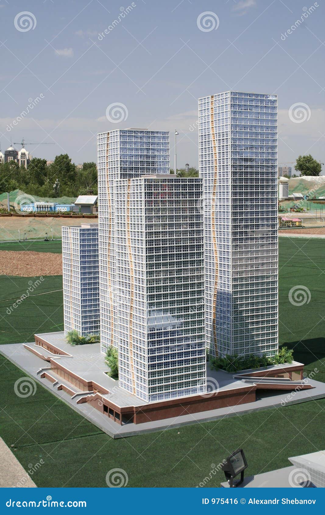 Breadboard Model Big Tower Stock Photography | CartoonDealer.com #170325626