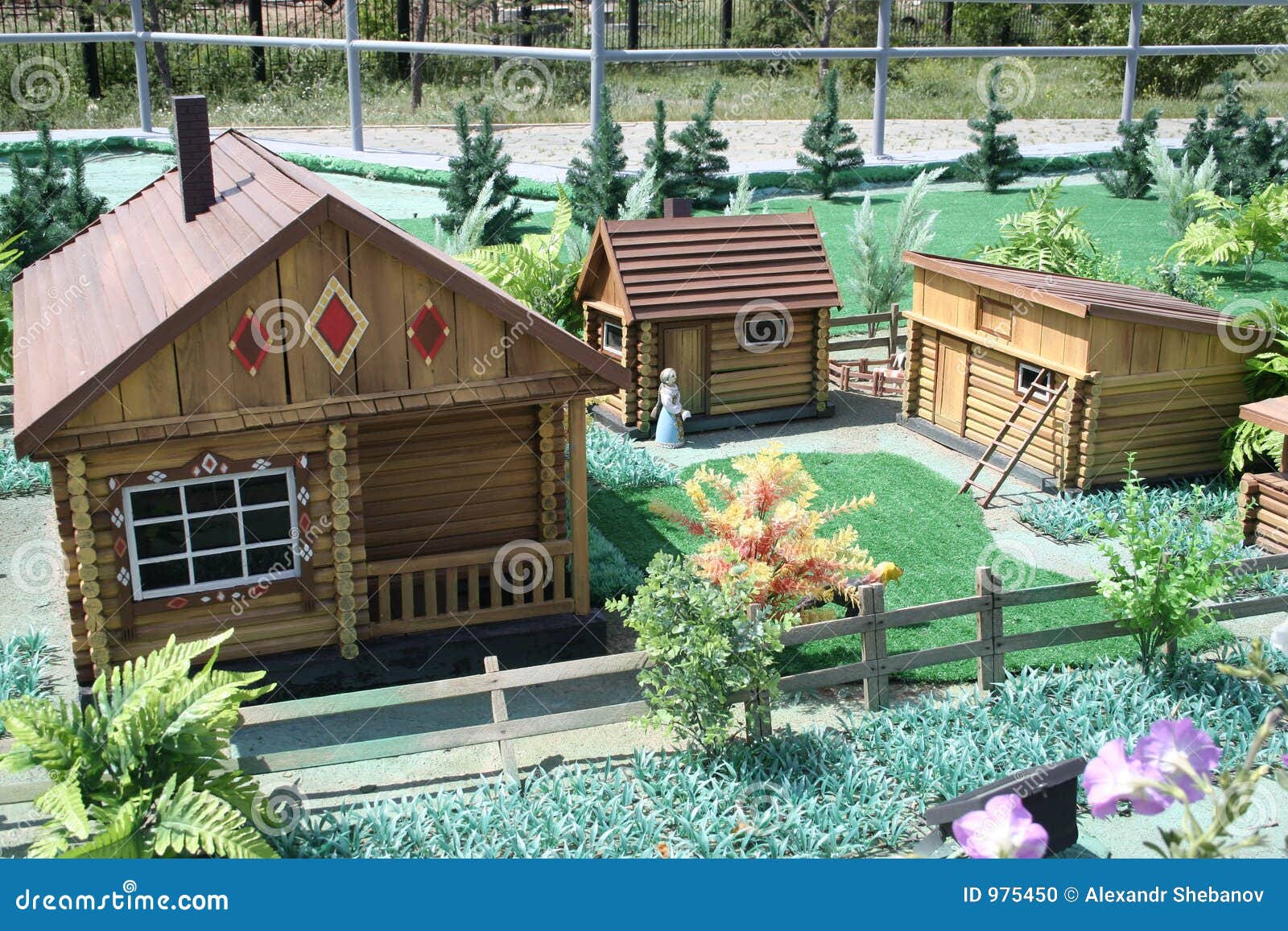 Breadboard Model of a Building Stock Photo - Image of habitation, close ...