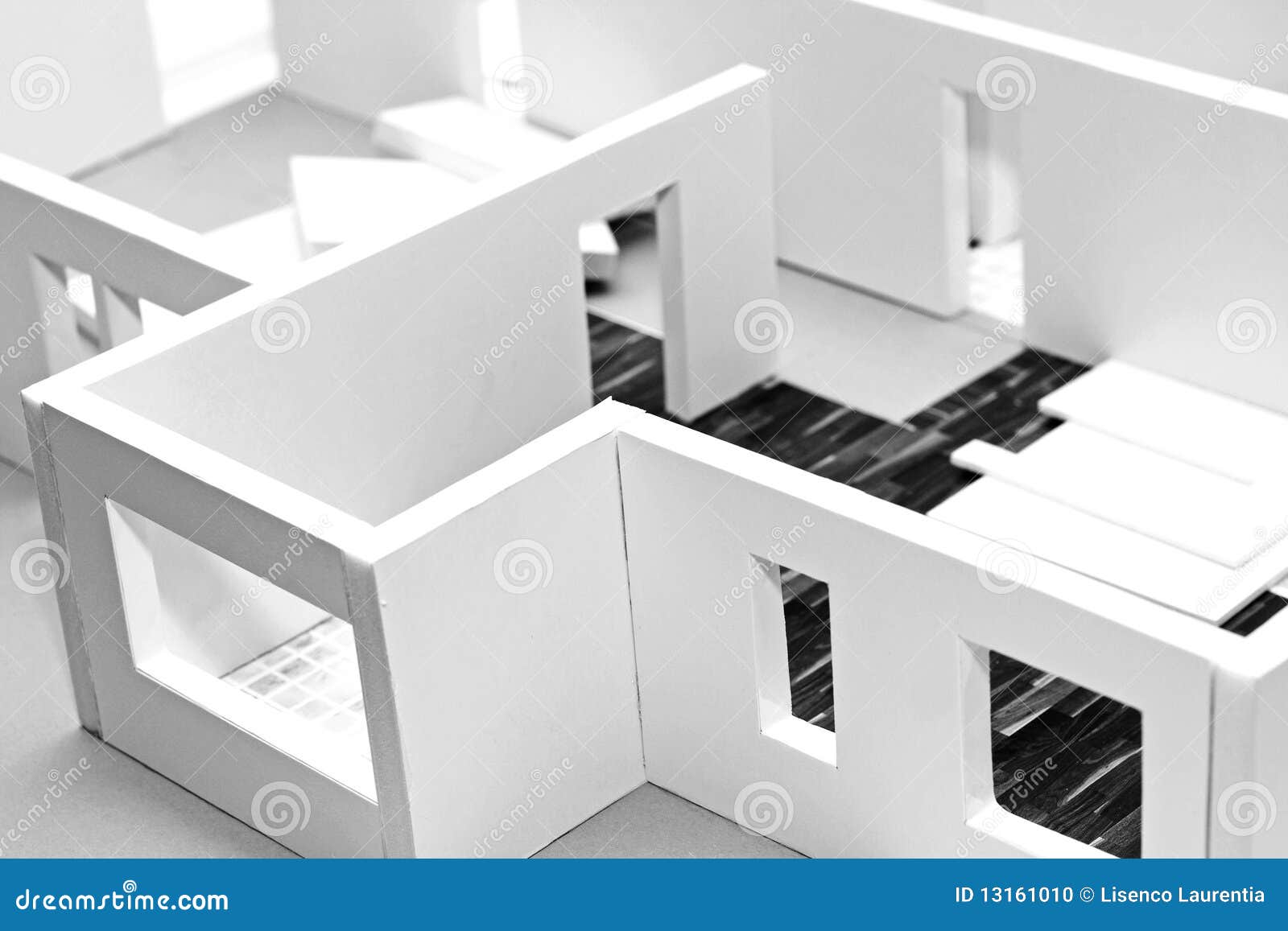 Breadboard Model of an Interior Stock Photo - Image of interior ...