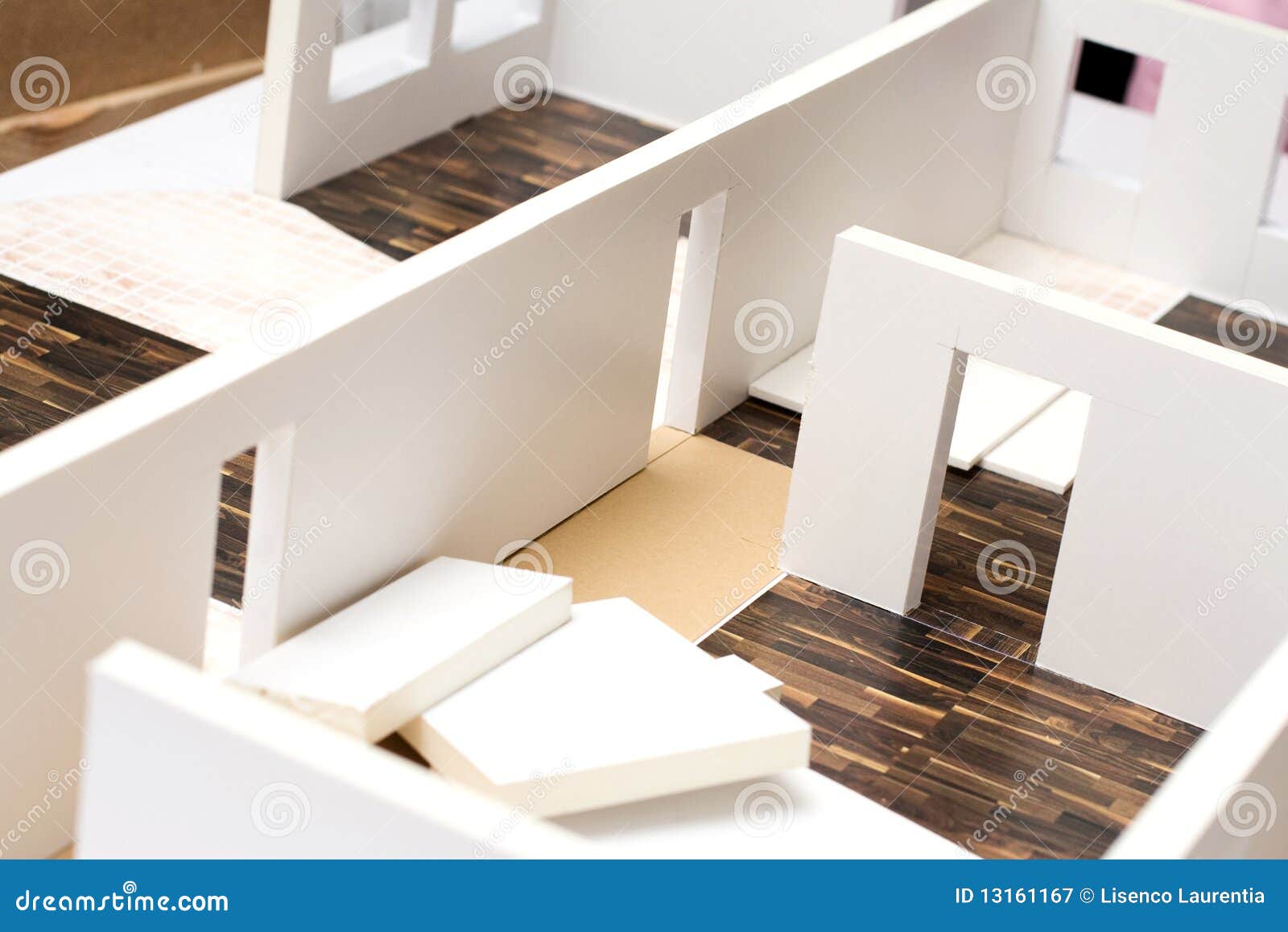 Breadboard Model Big Tower Stock Photography | CartoonDealer.com #170325626