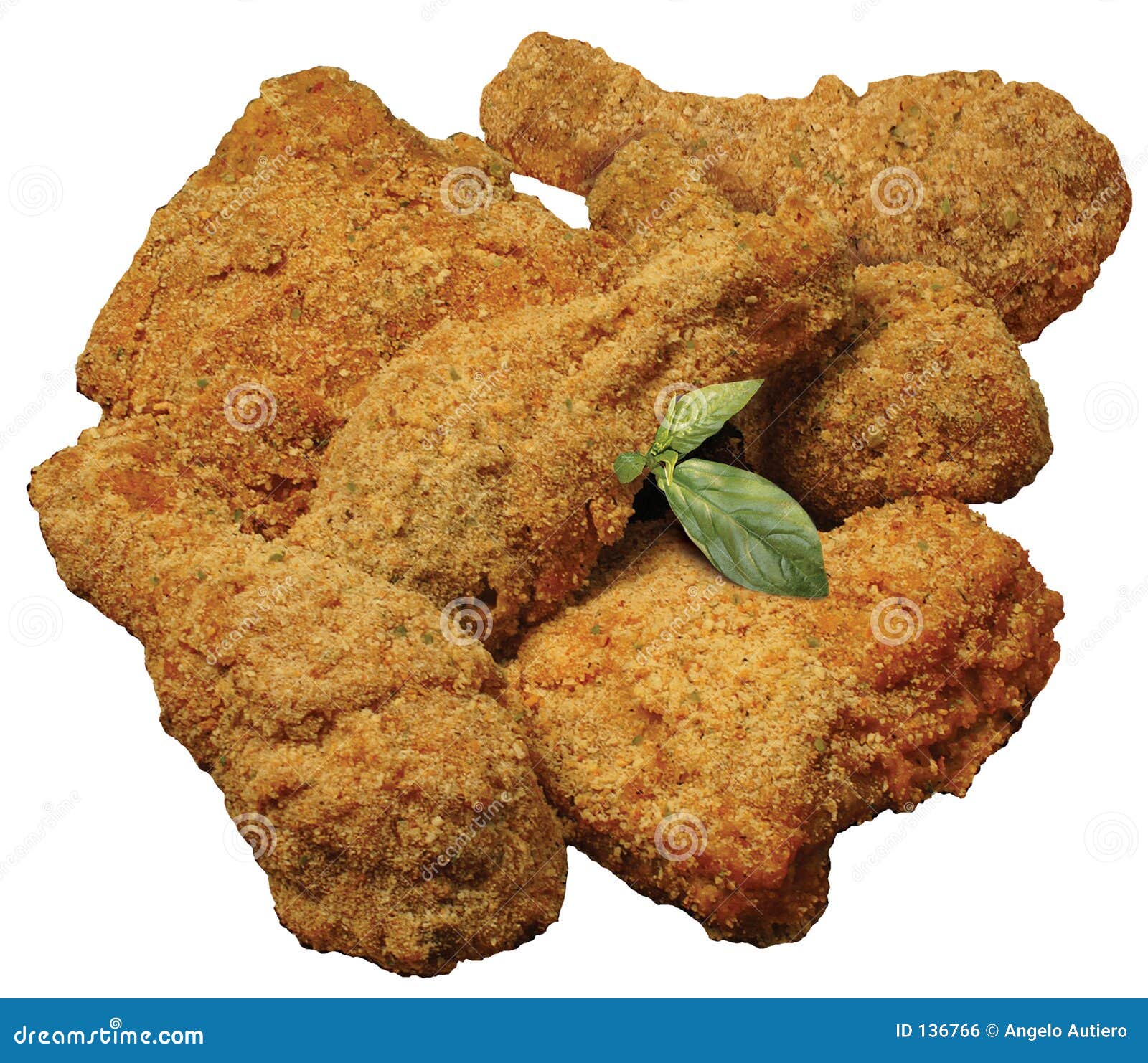 Breaded Chicken stock photo. Image of southern, poultry - 136766