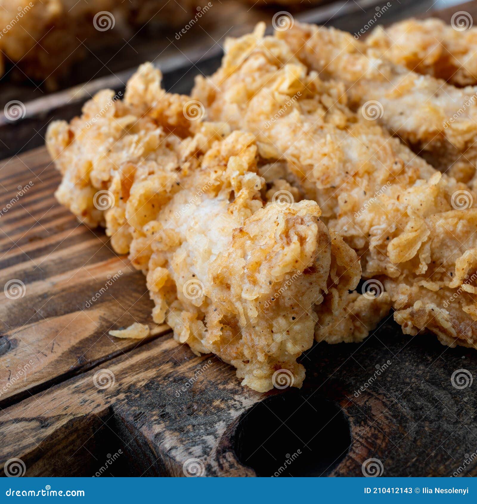 Breaded chicken stock image. Image of meat, tenders - 210412143