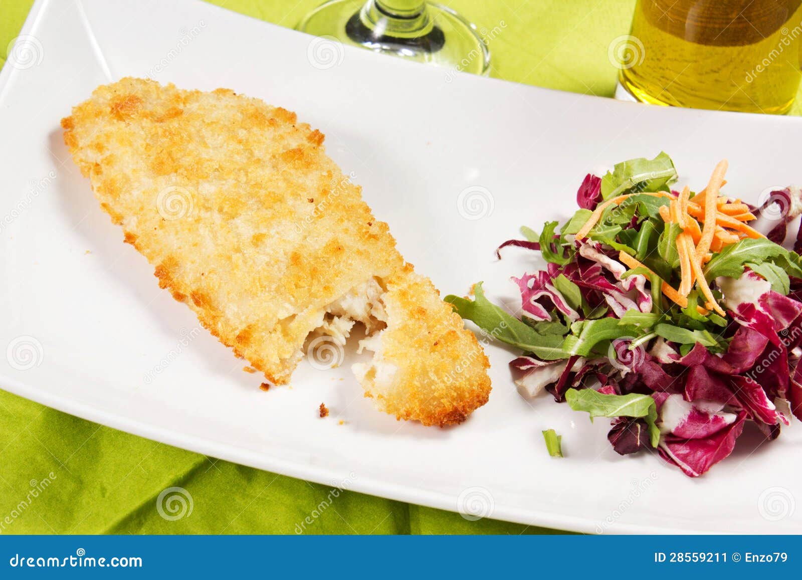 Breaded fish stock image. Image of breaded, sticks, fish - 28559211
