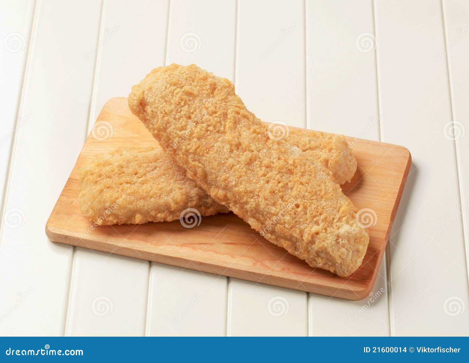 Breaded fish fillets stock photo. Image of convenience - 21600014