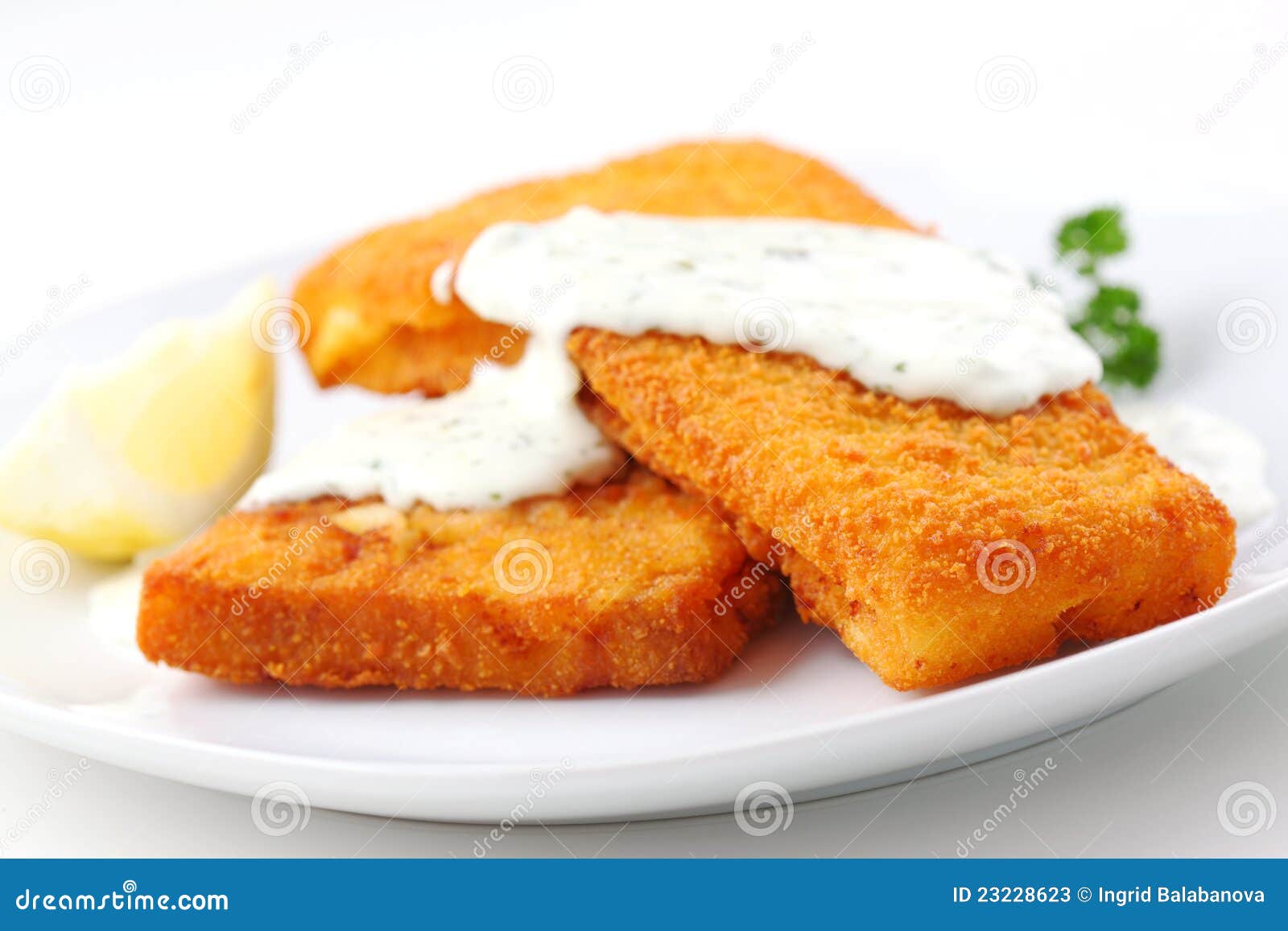 Breaded Cod Fish Cakes Stock Photo | CartoonDealer.com #38079222