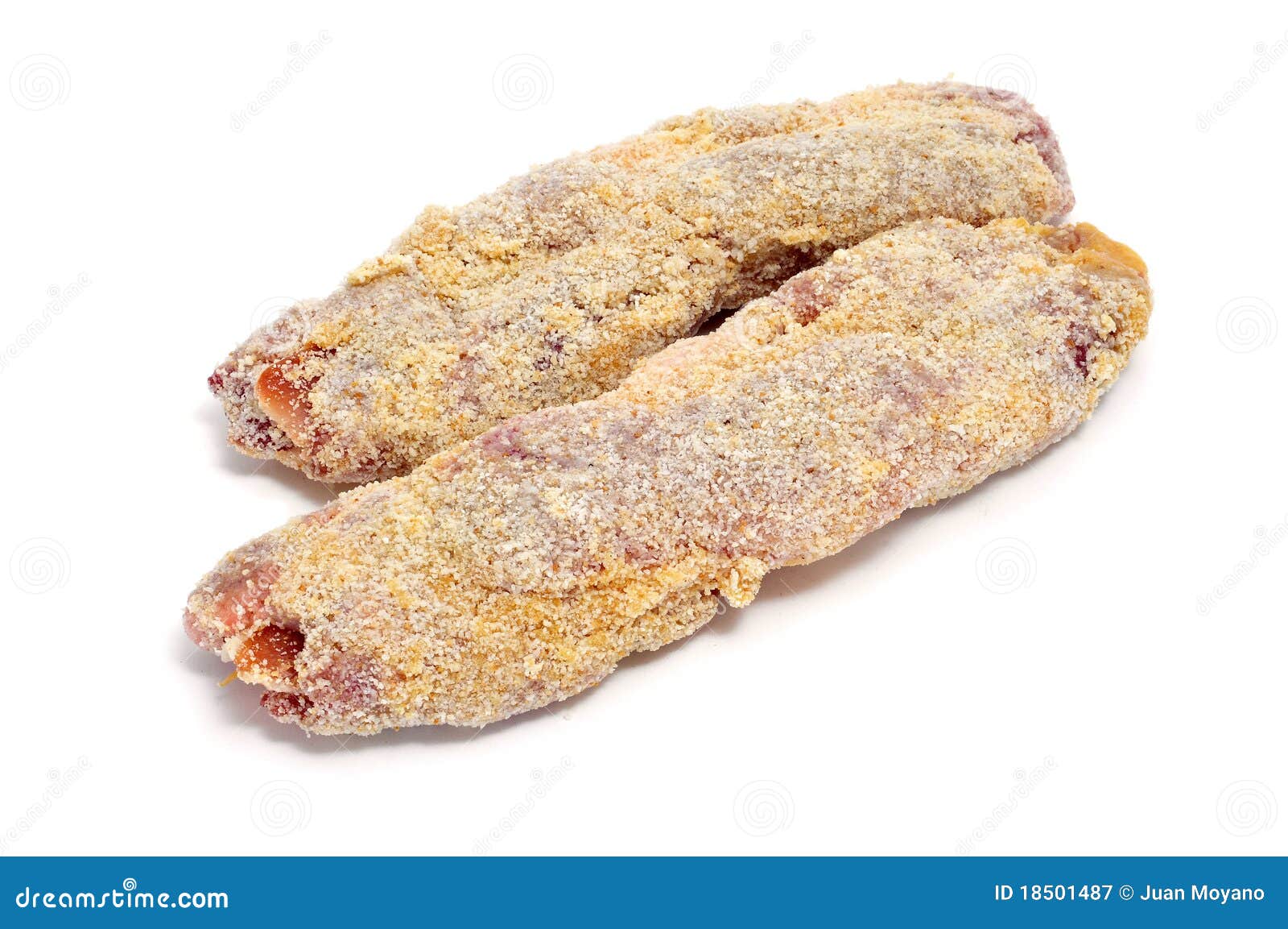 Breaded meat rolls stock image. Image of breading, breaded - 18501487