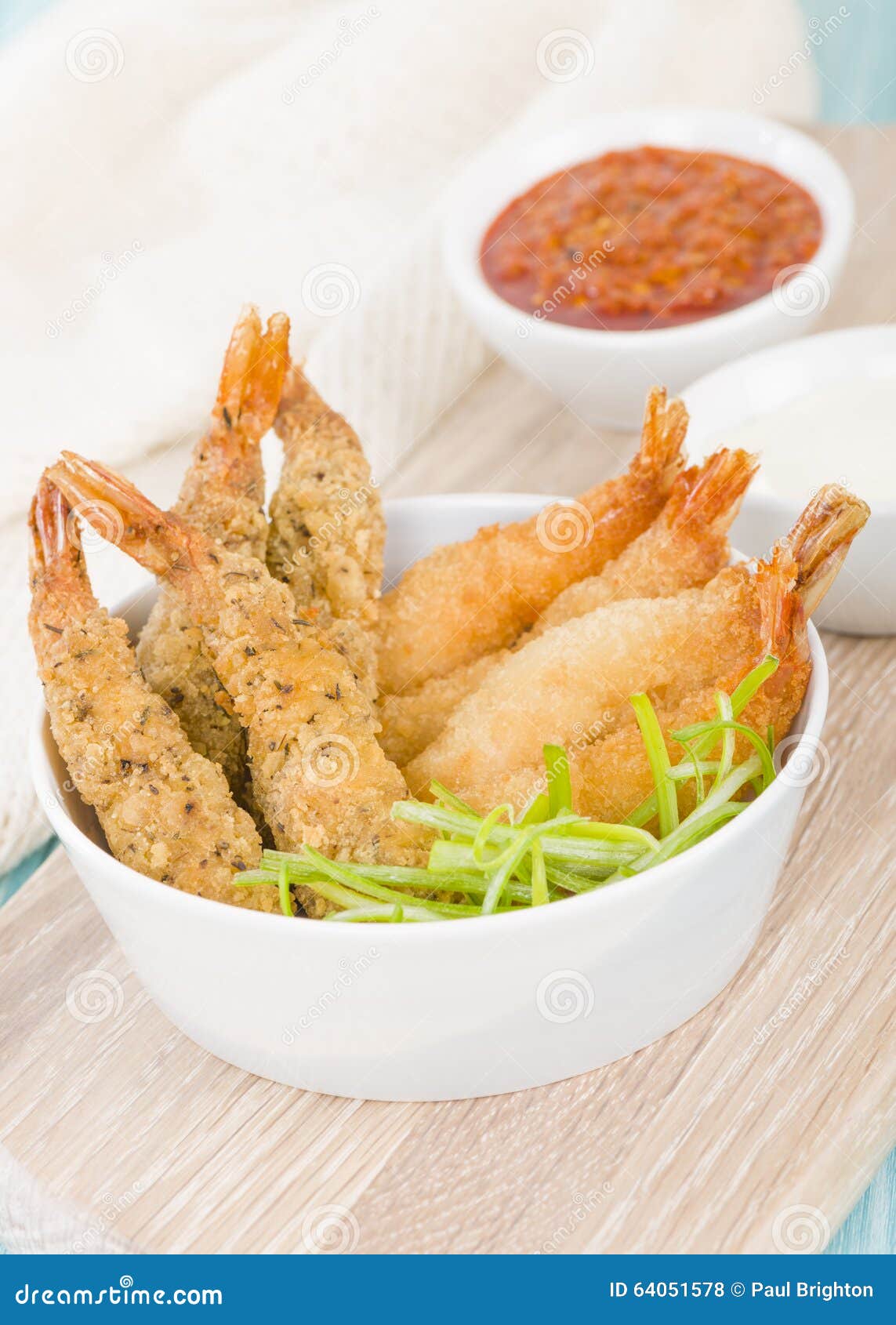 Breaded Prawns Royalty-Free Stock Photography | CartoonDealer.com #64051505