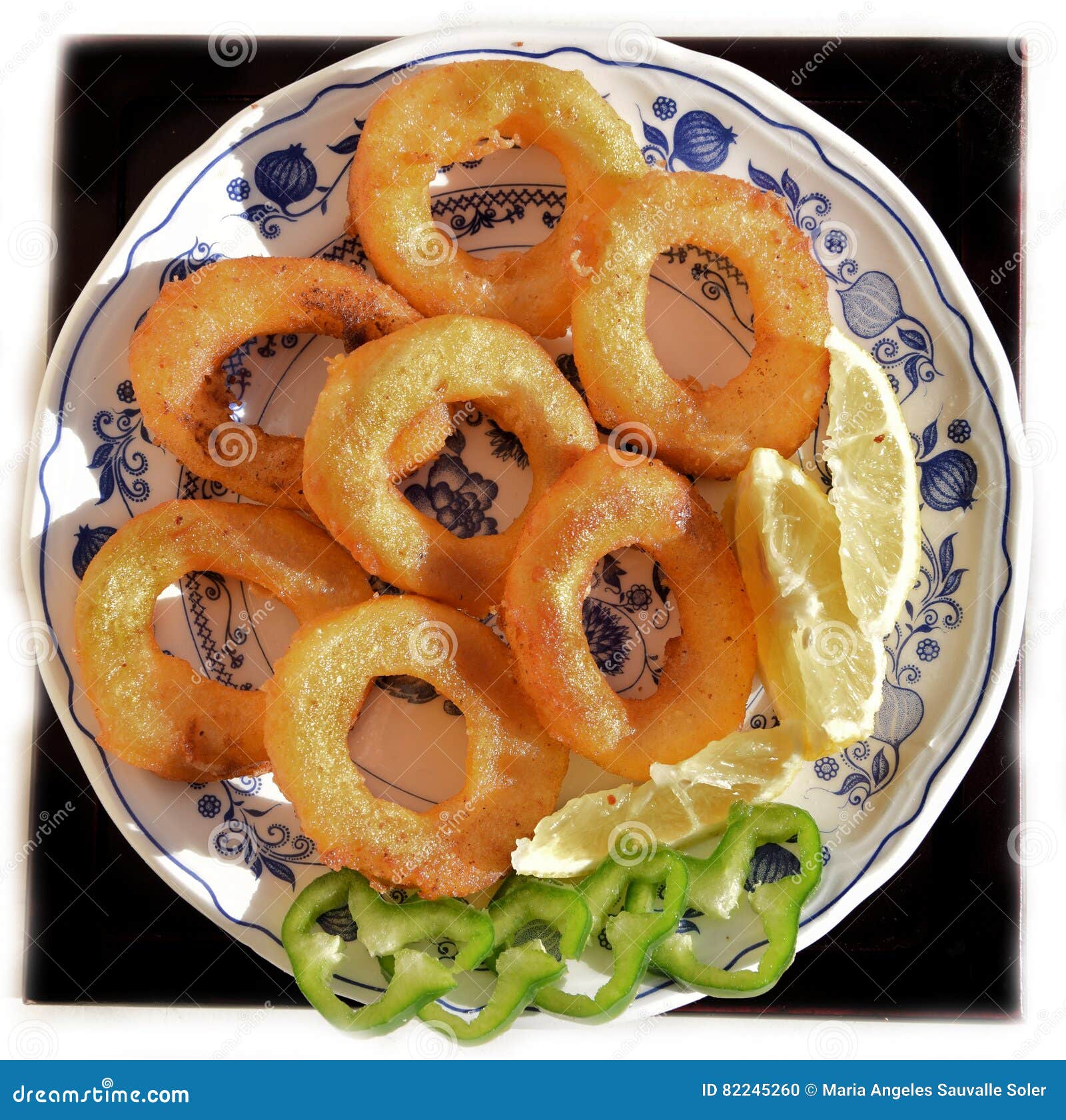 Breaded squid stock photo. Image of breaded, food, lunch - 82245260