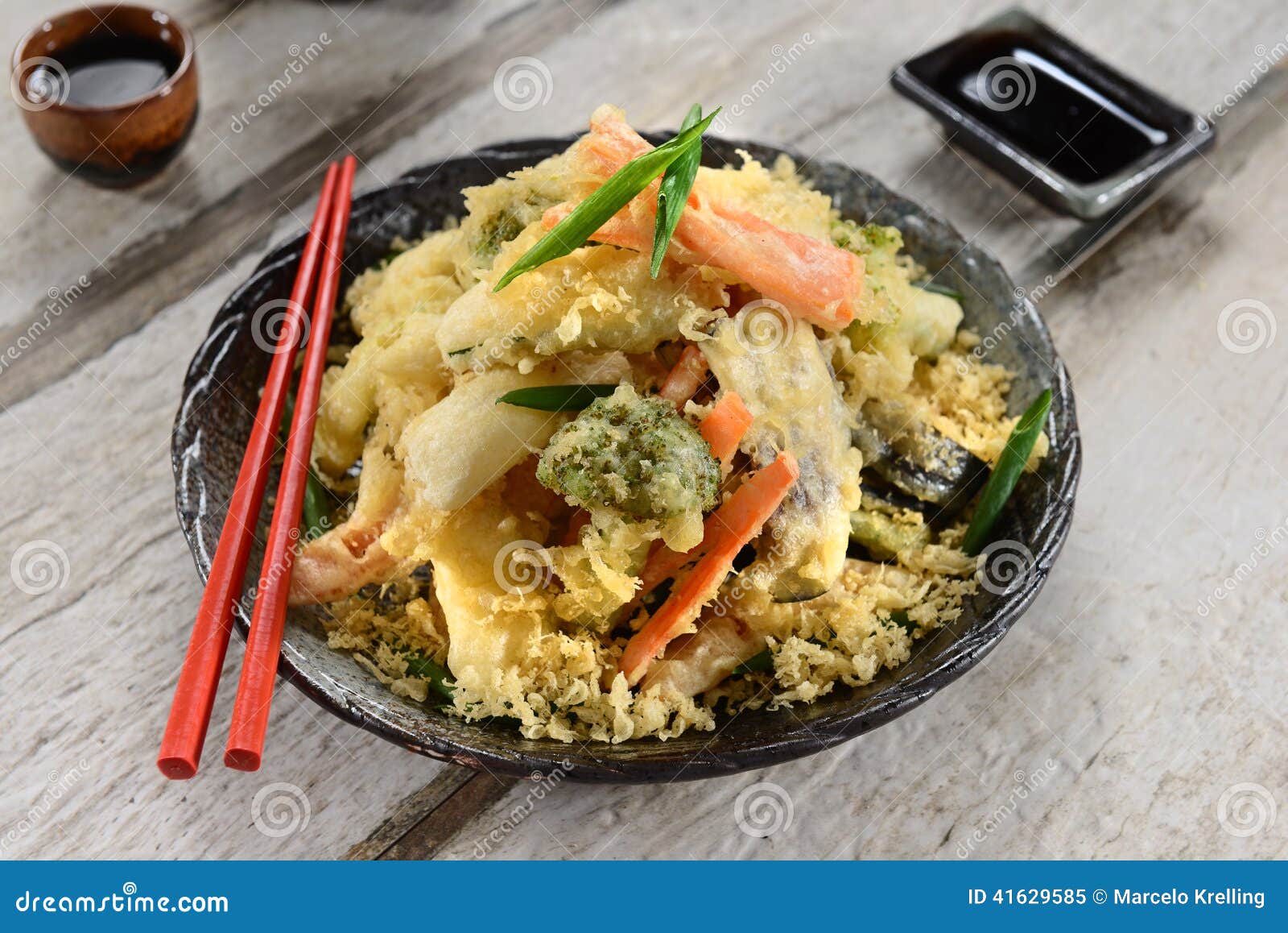 Breaded Vegetables stock image. Image of chinese, bowl - 41629585