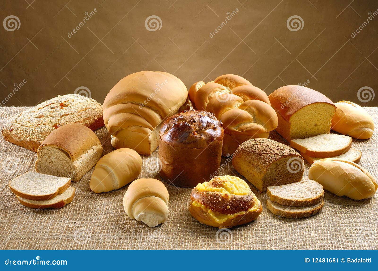 Breads stock image. Image of slices, table, cake, bread - 12481681