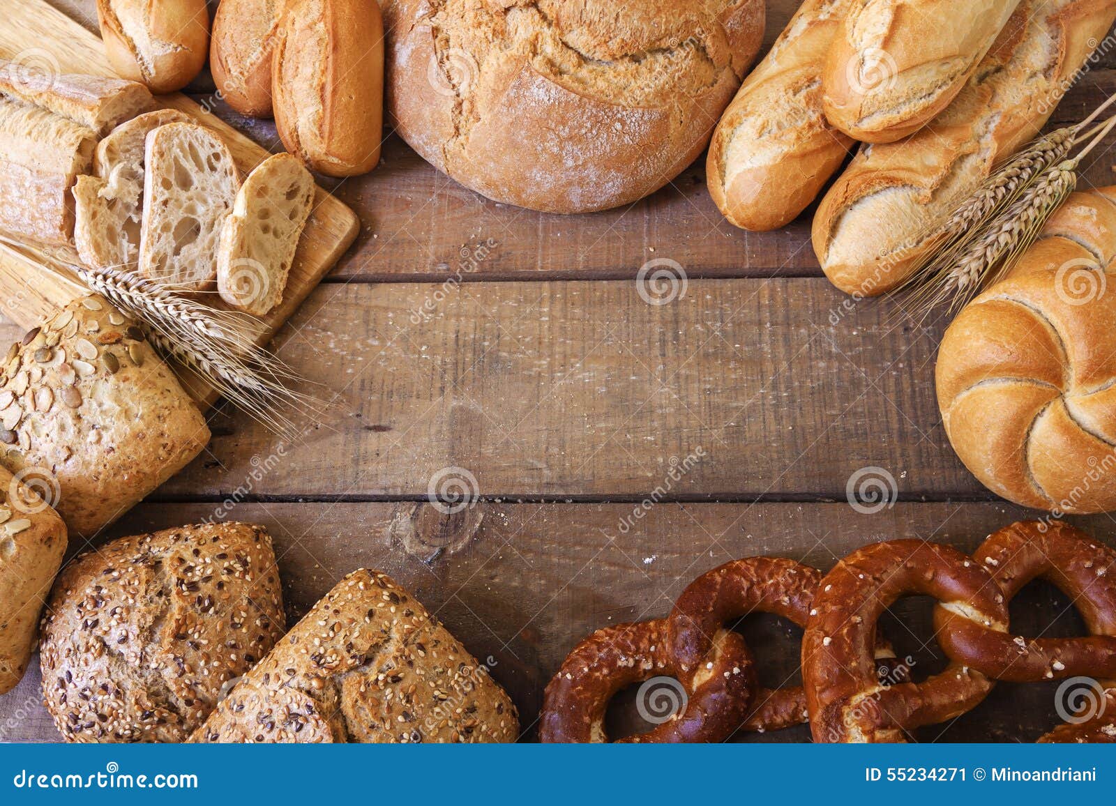 Breads stock image. Image of breads, bakery, flour, baking - 55234271