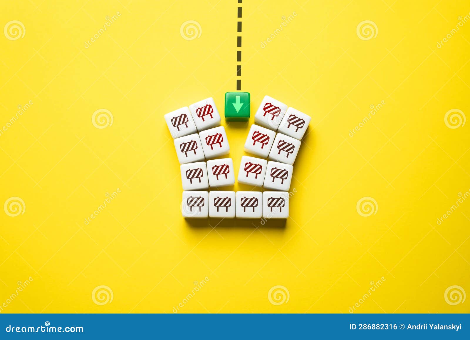 Break Blocks and Pass Restrictions. Issue Resolution Stock Photo ...