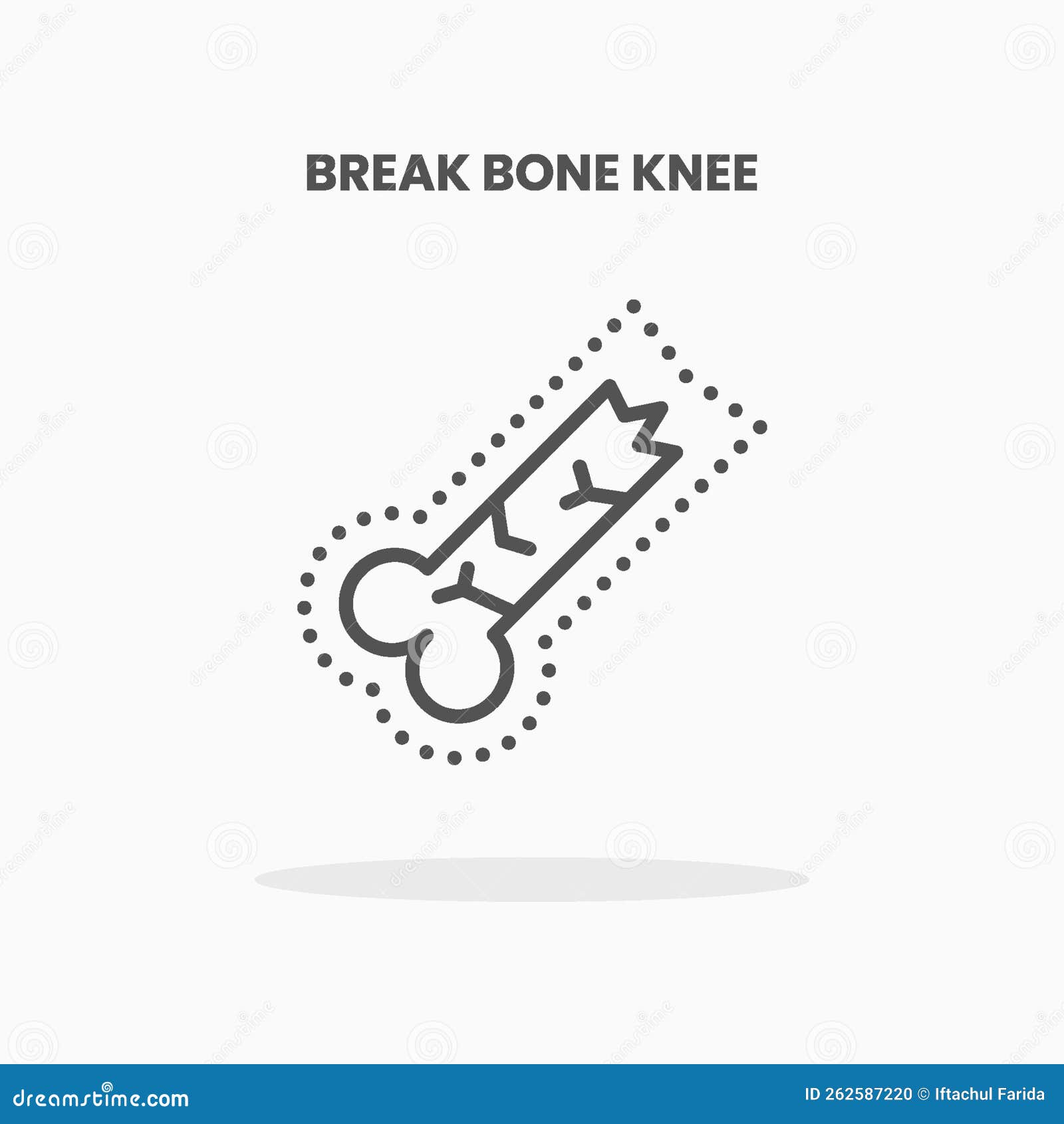 Leg Bone And Knee Lesions, 3d Rendering Stock Image | CartoonDealer.com ...