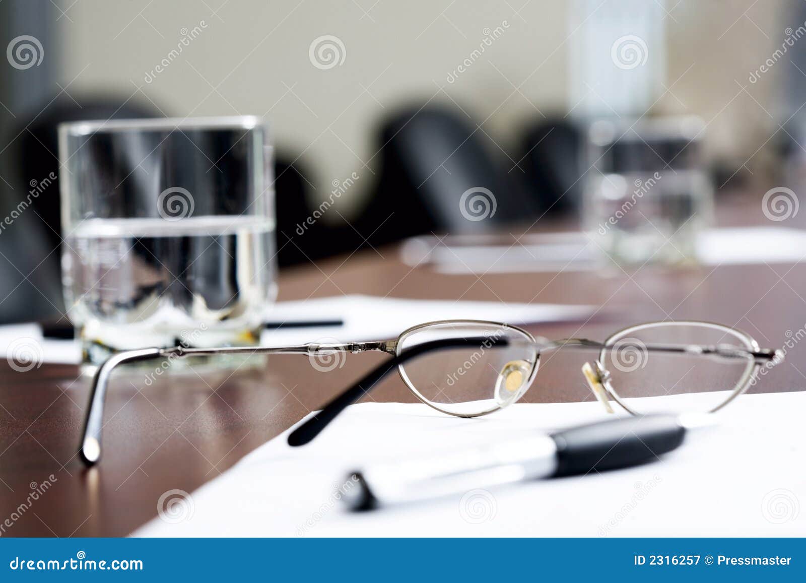 Break at business meeting stock image. Image of deal, intelligence ...