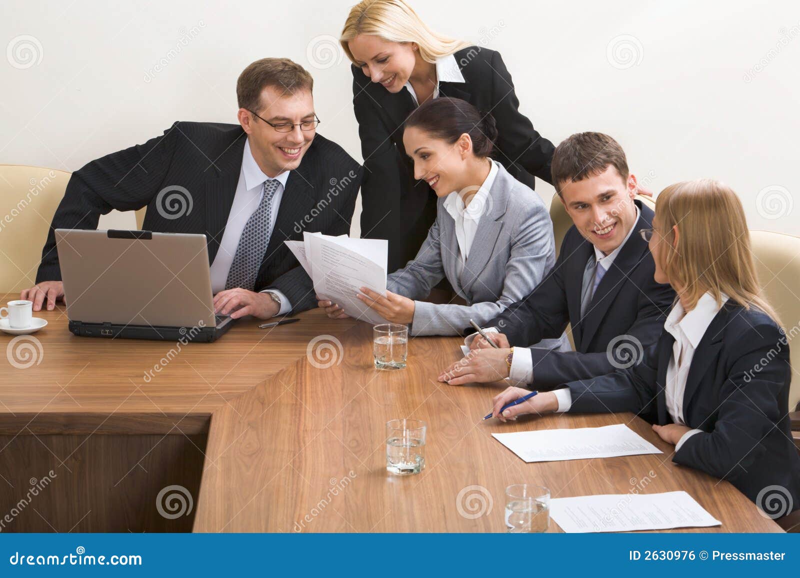 Break at business meeting stock photo. Image of internet - 2630976