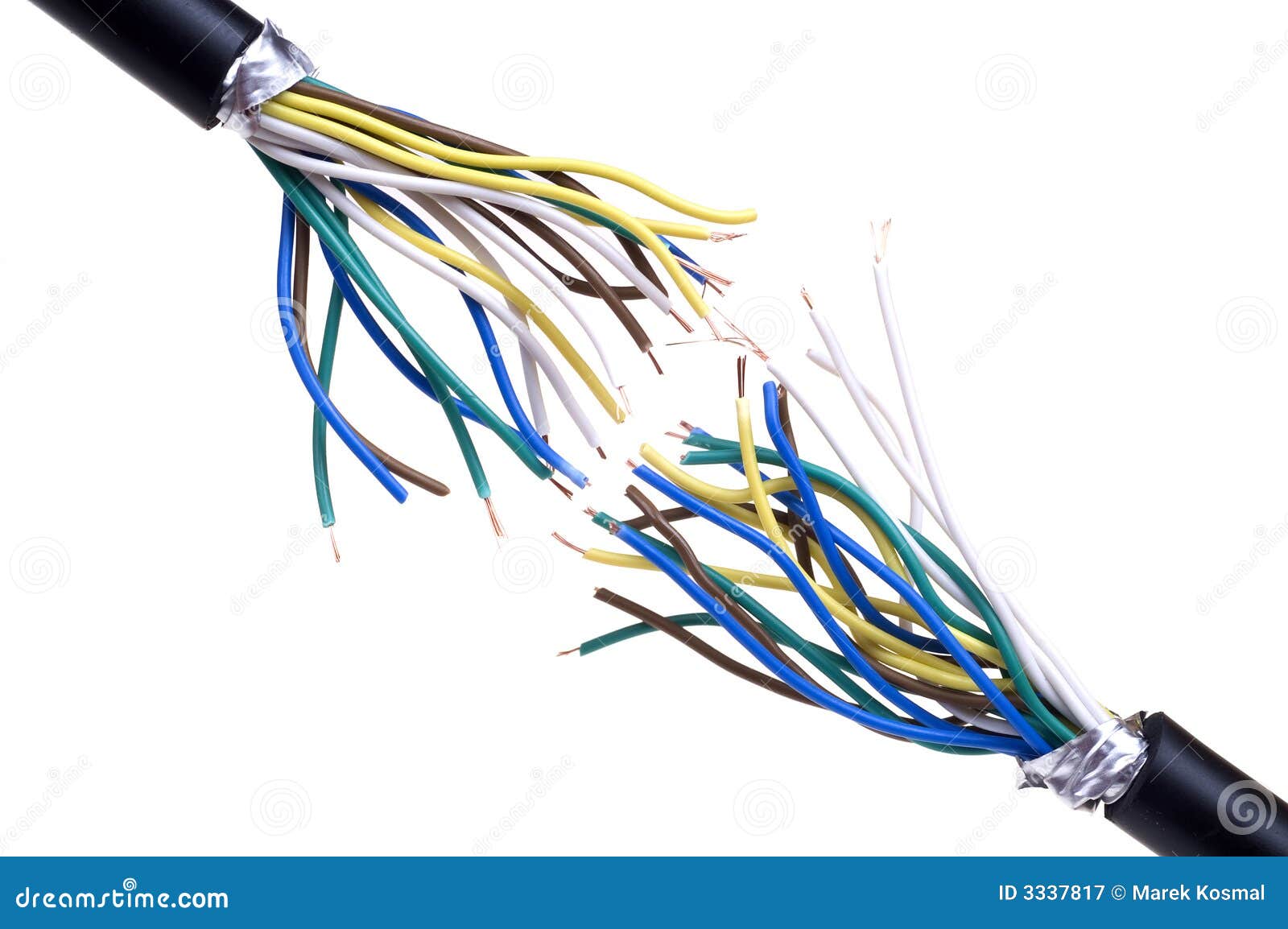 Break cable stock image. Image of hang, brake, disconnected - 3337817
