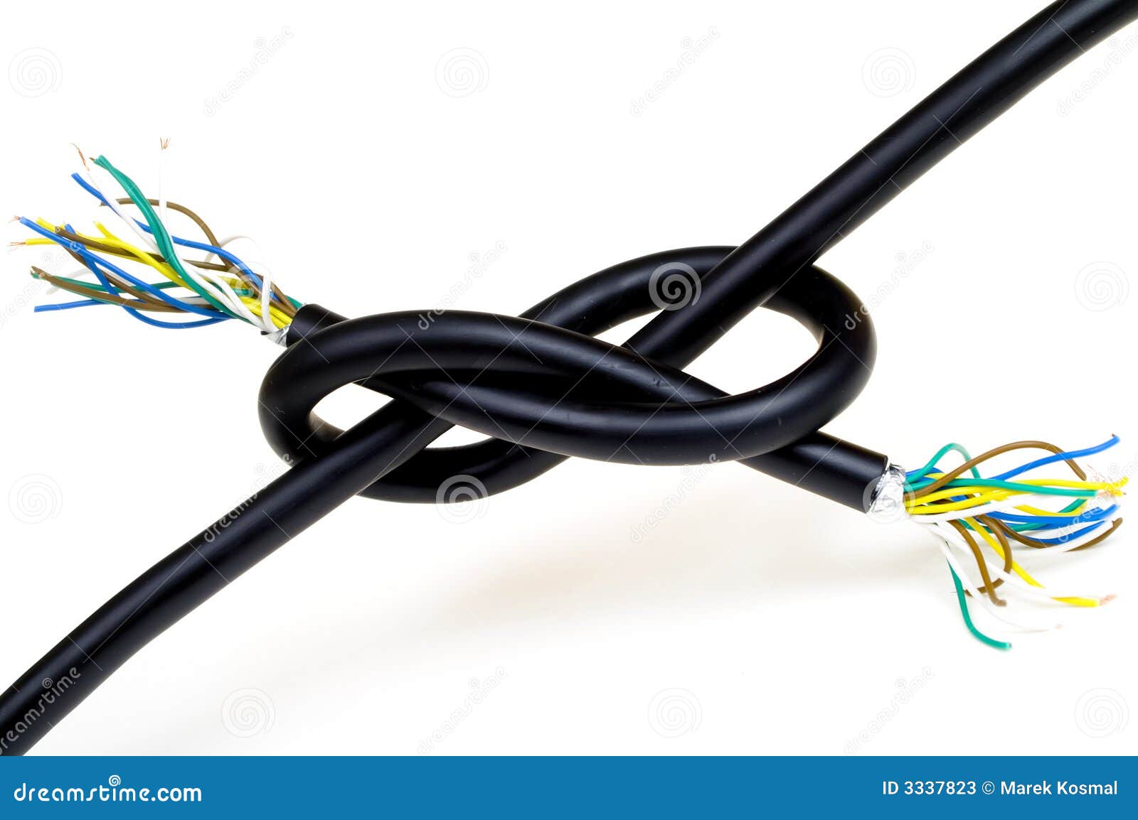 Break cable stock image. Image of hang, computer, negotiate - 3337823