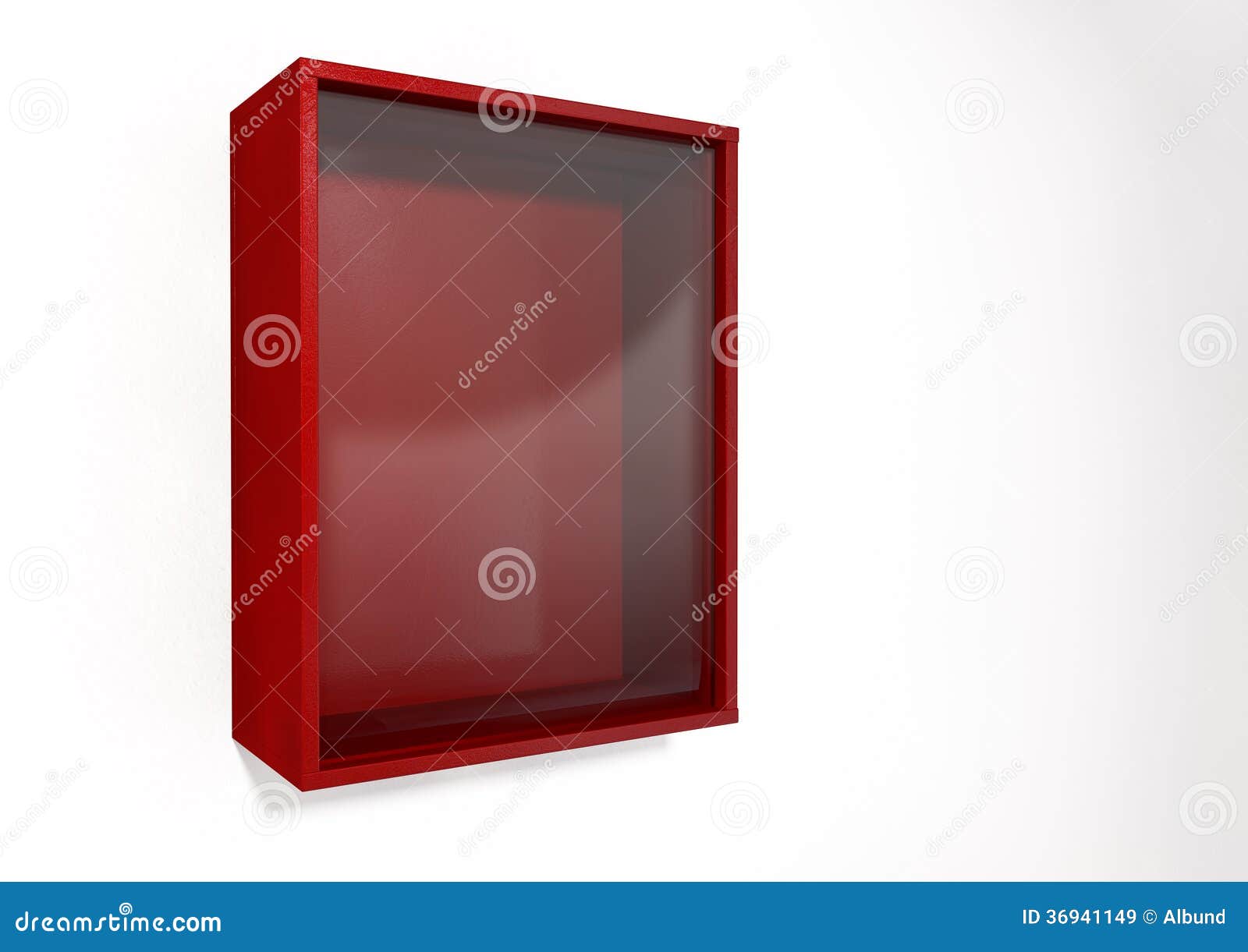 Break in Case of Emergency Red Box Stock Image - Image of peril, shot ...