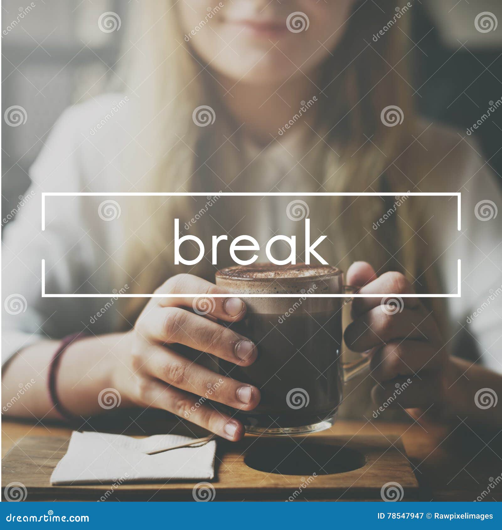 Break Cessation Pause Recess Relaxation Relief Concept Stock Image ...
