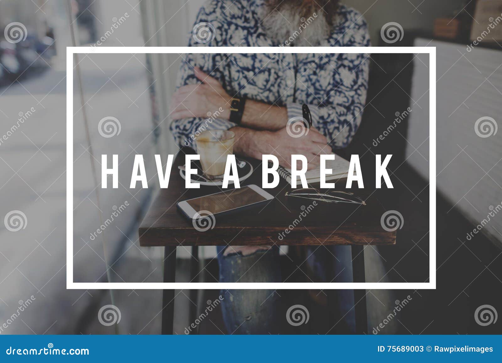 Break Chill Relax Vacation Recreation Concept Stock Image - Image of ...