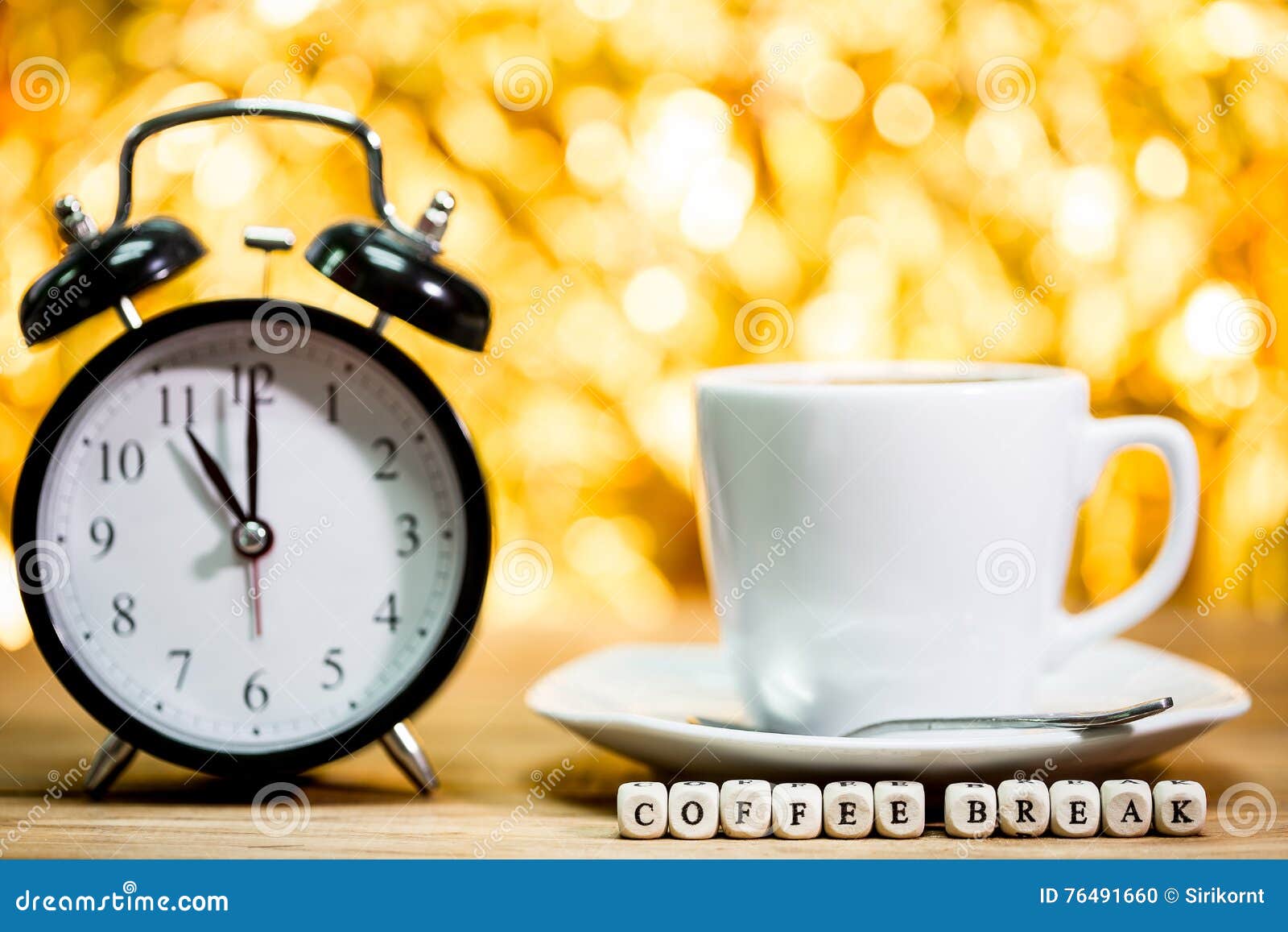 Break for Coffee . Coffee Cup on Table Stock Photo - Image of sign ...