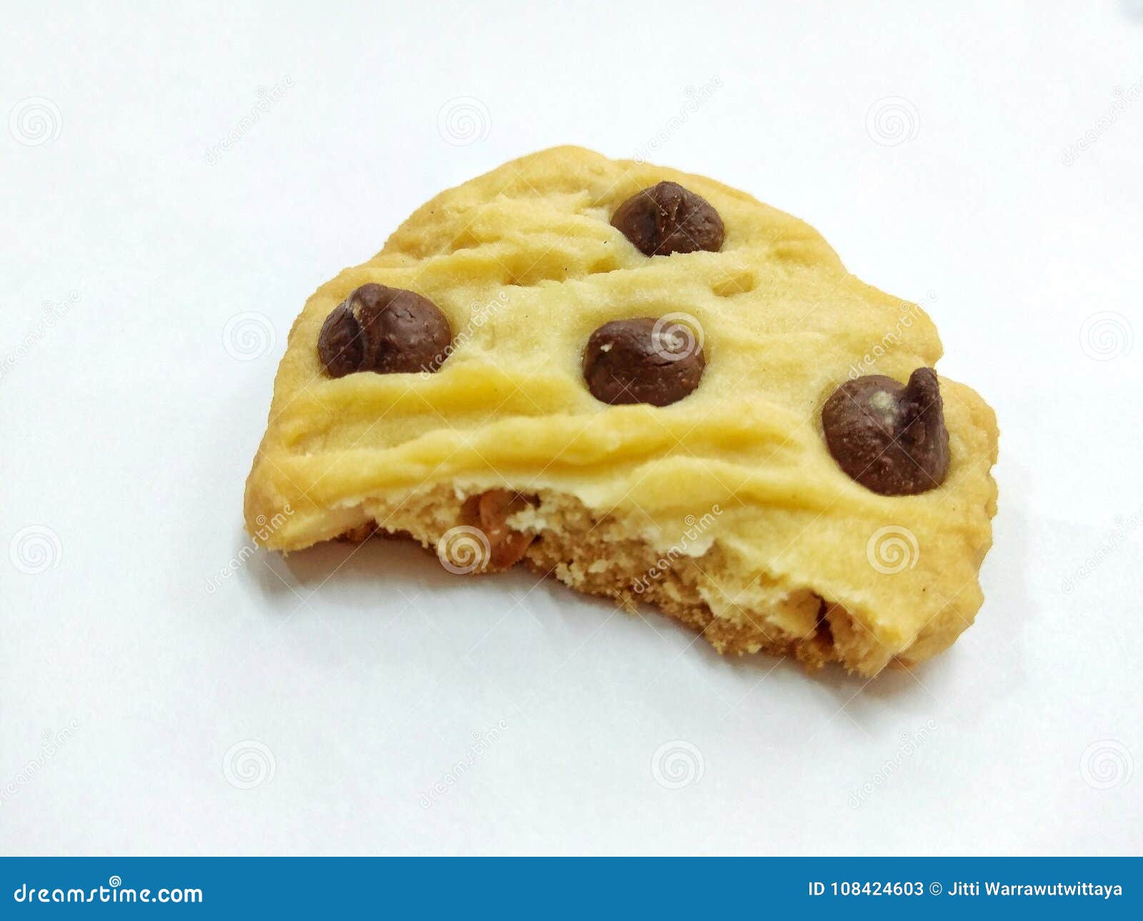 Break cookie stock image. Image of bite, chip, bakery - 108424603