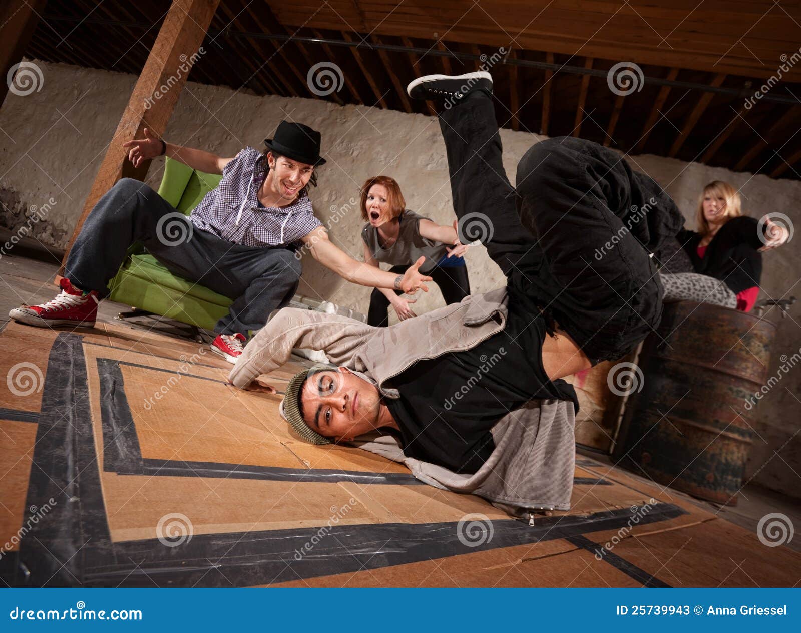 Break Dancer Backspin stock image. Image of fashion, arab - 25739943