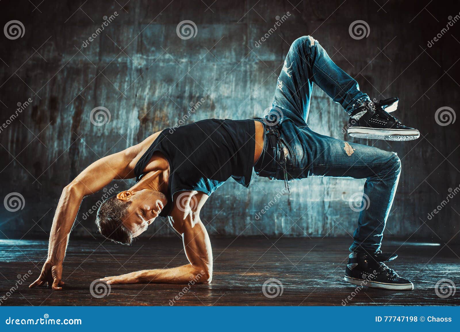 Break dancing stock photo. Image of gymnastics, wall - 77747198
