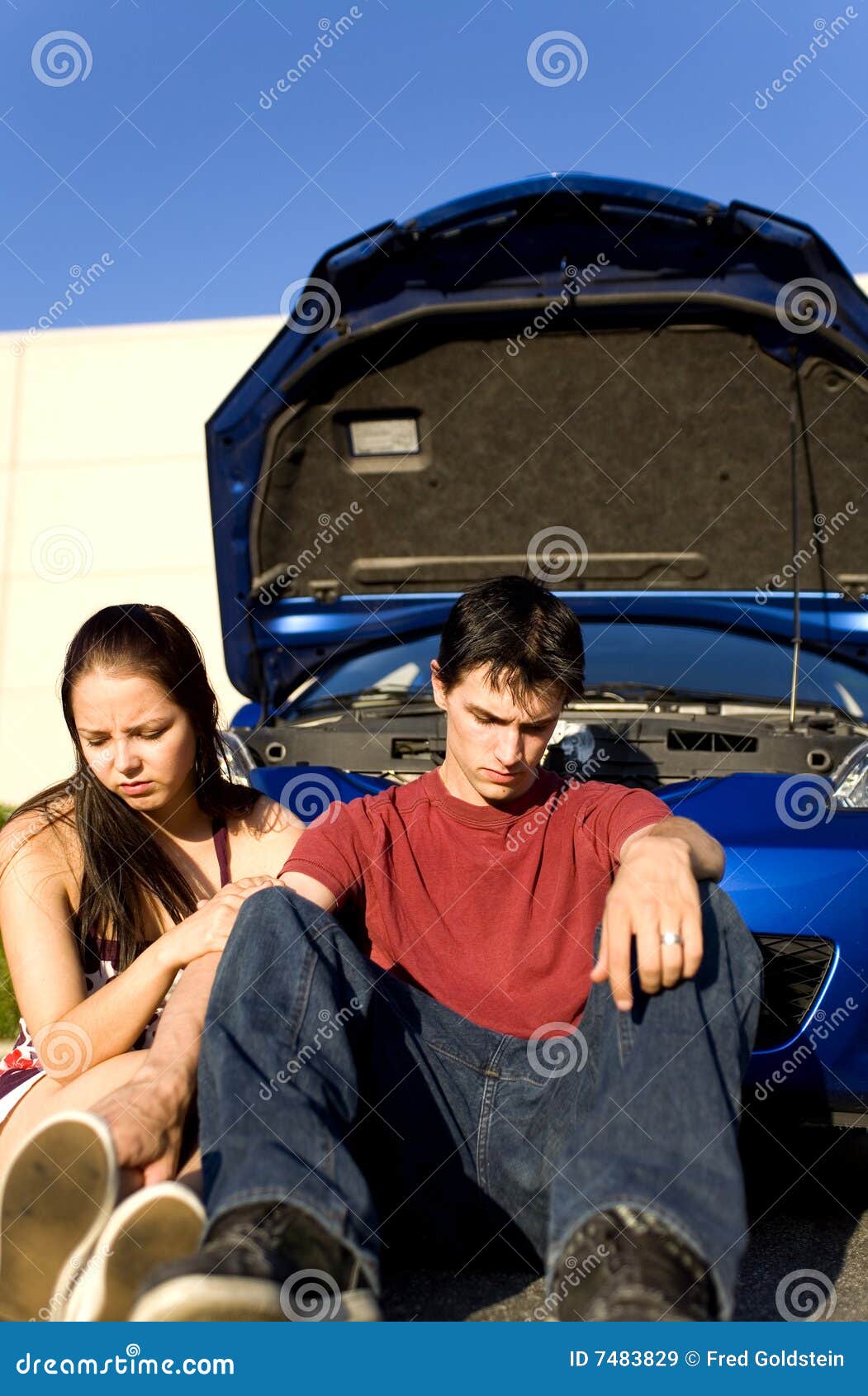 Break down stock image. Image of female, stress, migraine - 7483829