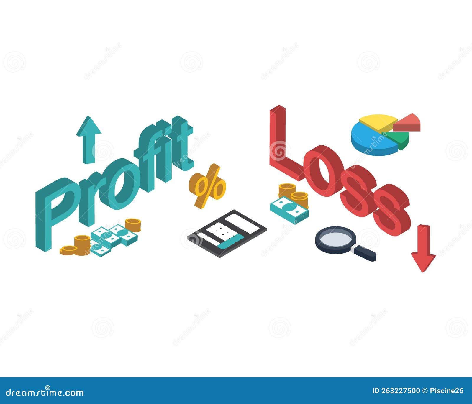 Break Even Point of Profit and Loss Analysis Stock Vector ...