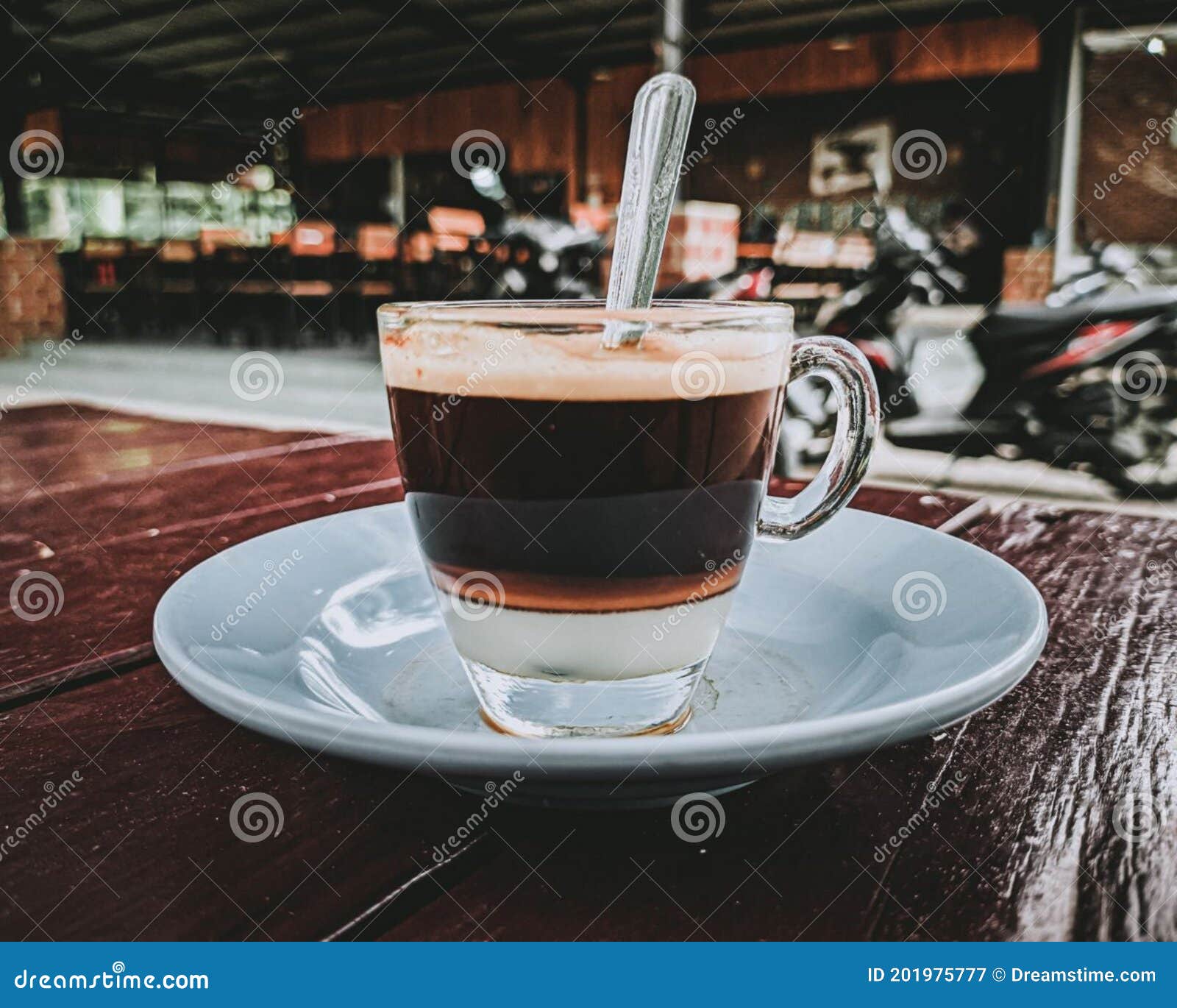 Break Fast with Coffe in the Morning Stock Image - Image of beer, break ...
