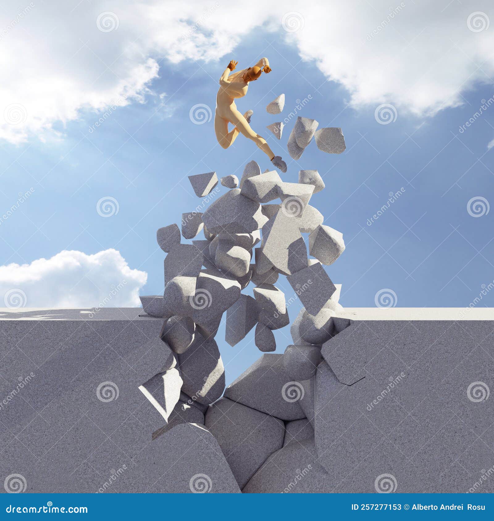 Break free concept stock illustration. Illustration of dreams - 257277153