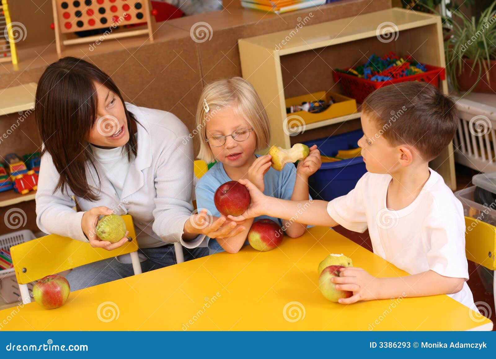 Break for fruits stock image. Image of lifestyle, lesson - 3386293