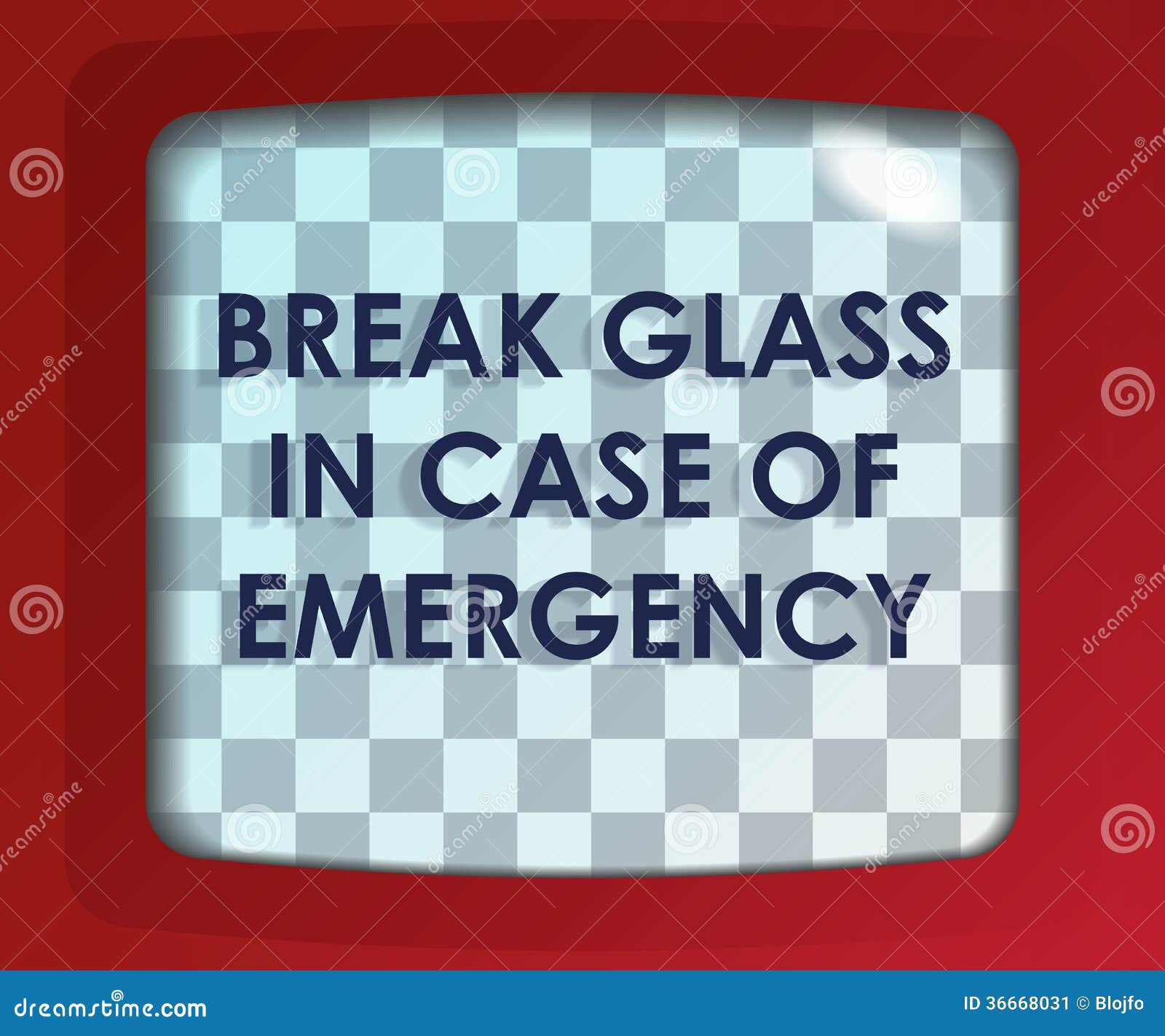 Break Glass Cartoon Vector | CartoonDealer.com #36668031