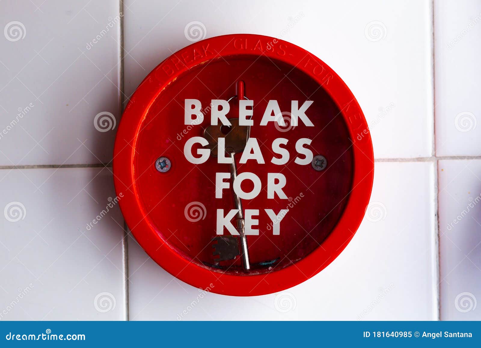Break glass for key stock image. Image of code, ring - 181640985