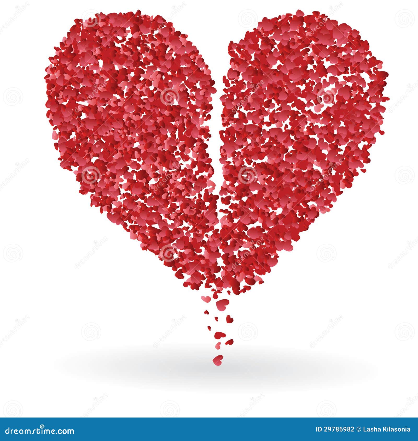 Break Heart stock illustration. Illustration of dating - 29786982